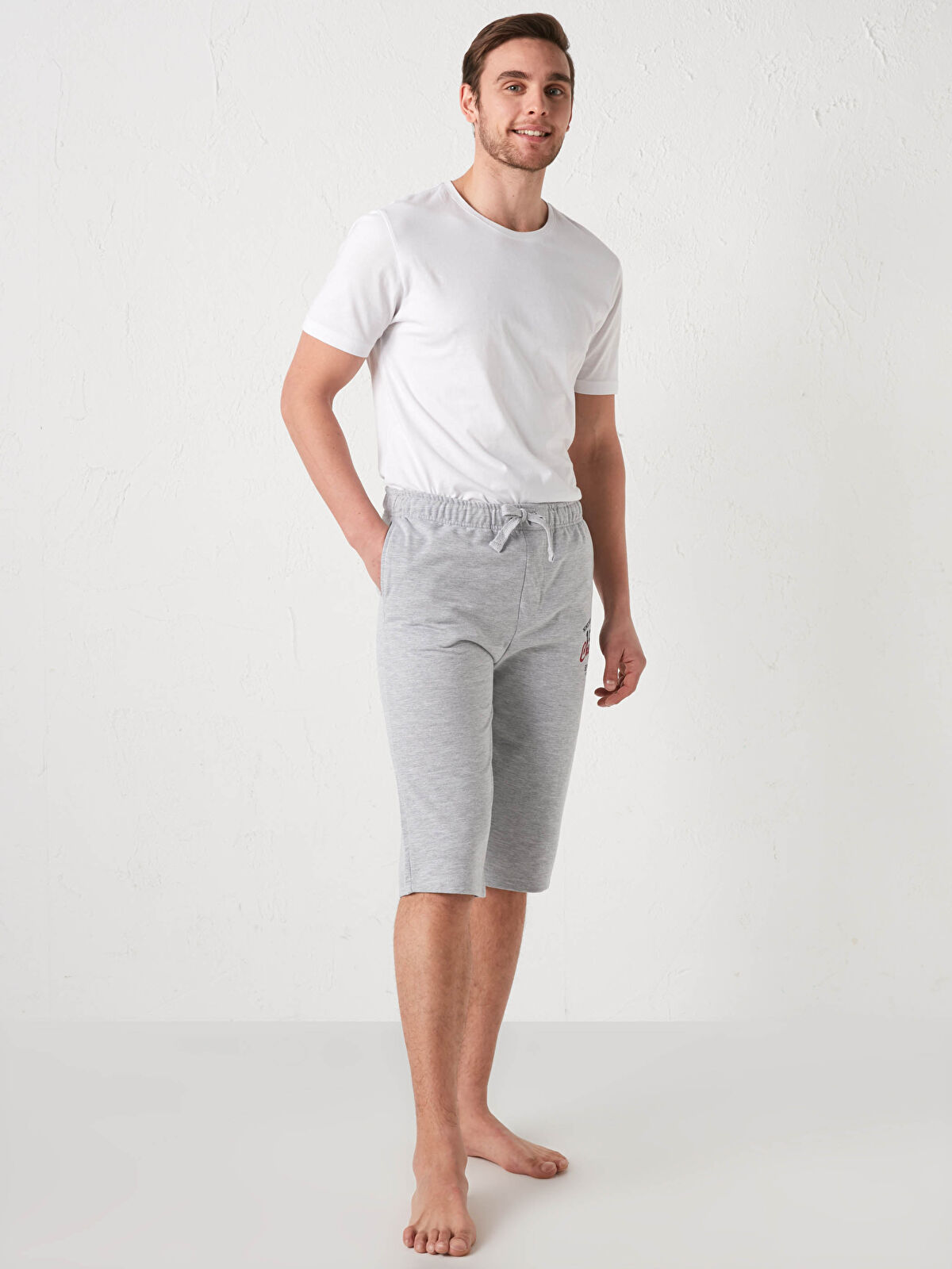 LCW DREAM Standart Kalıp Roller Erkek Pijama Alt Şort