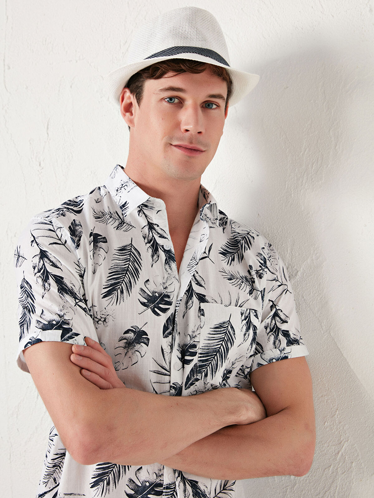 Ekoseli Fötr Şapka