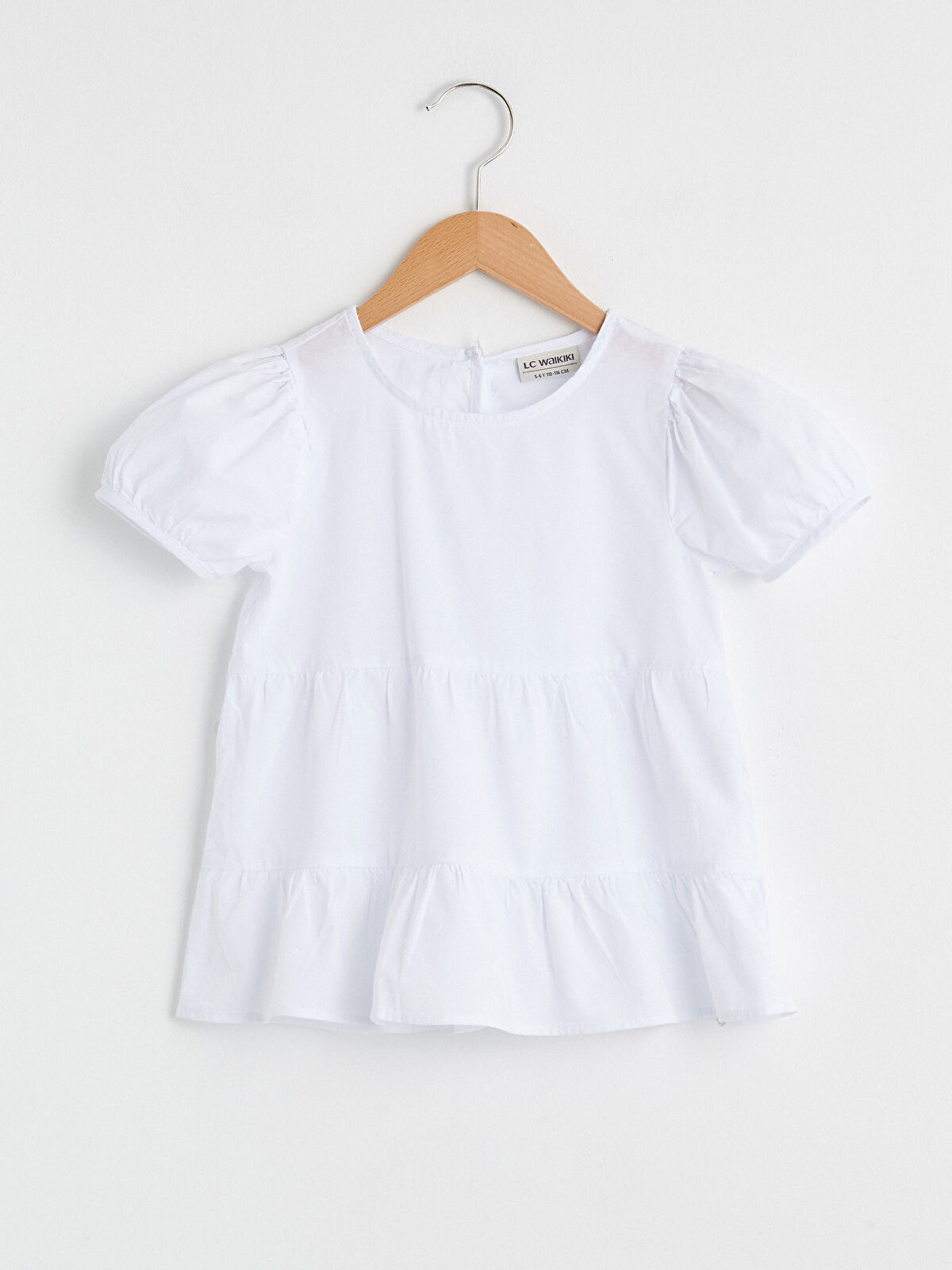 Kız Çocuk Pamuklu Basic Bluz