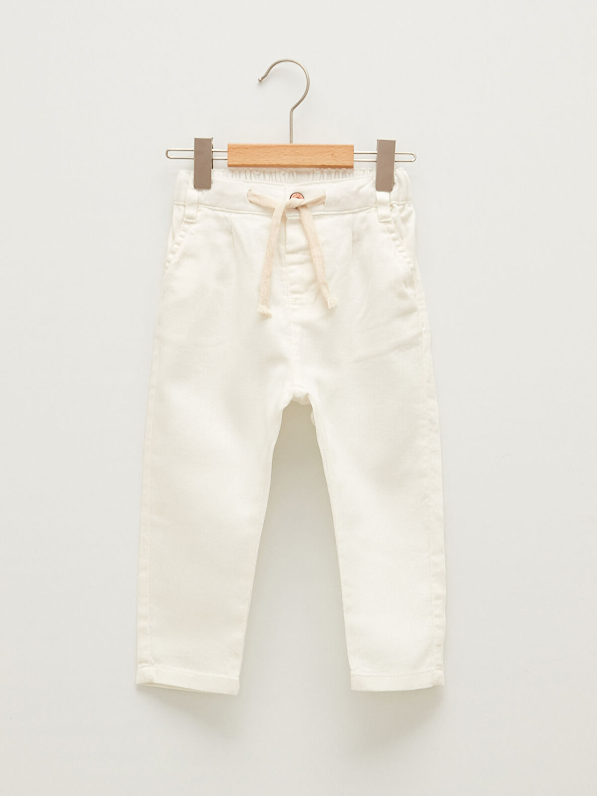 Beli Lastikli Basic Gabardin Erkek Bebek Pantolon