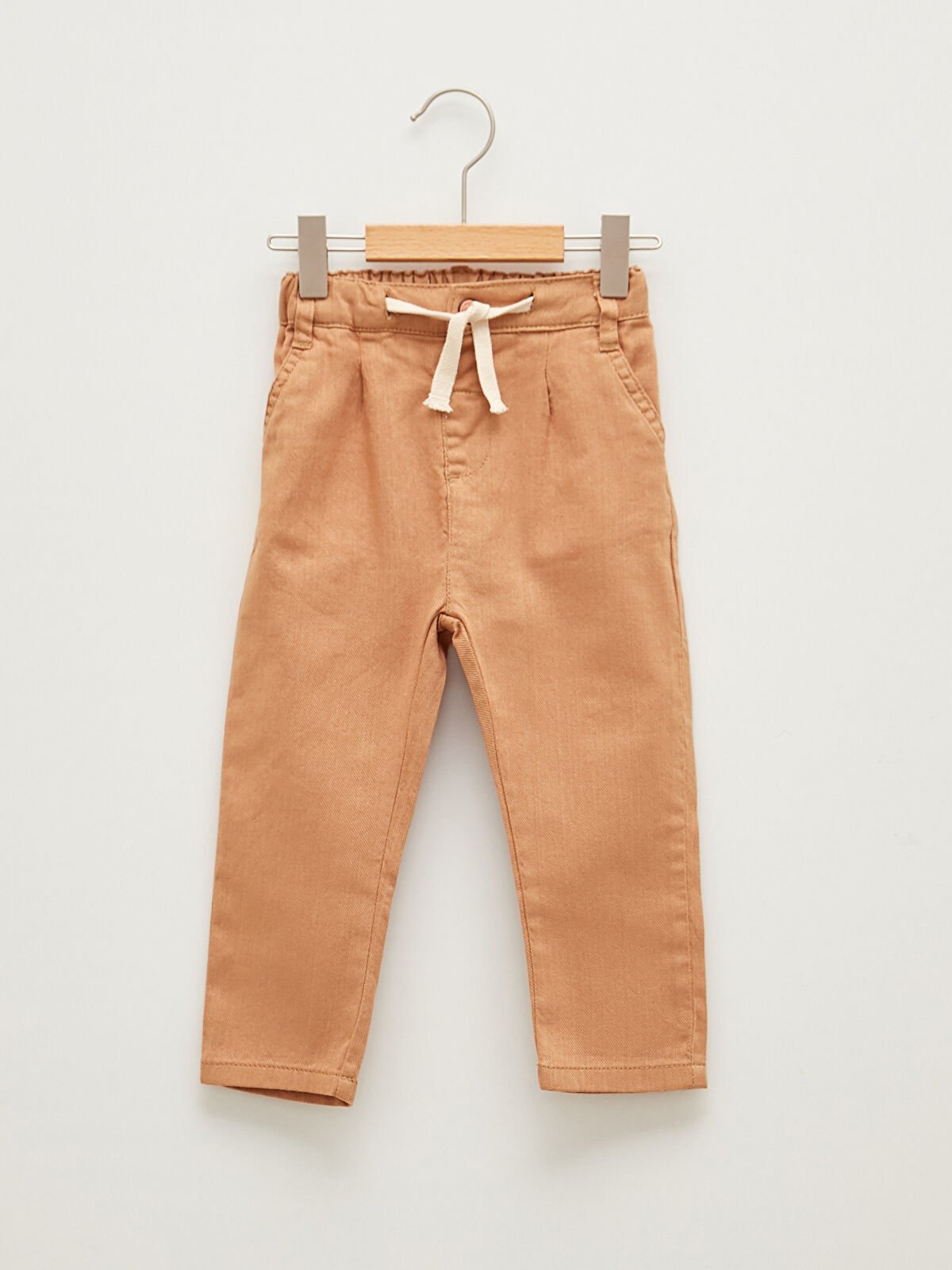 Beli Lastikli Basic Gabardin Erkek Bebek Pantolon