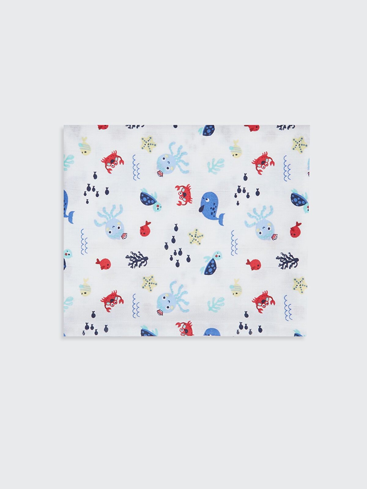 Baskılı Unisex Bebek Müslin Battaniye Baskılı Unisex Bebek Müslin Battaniye