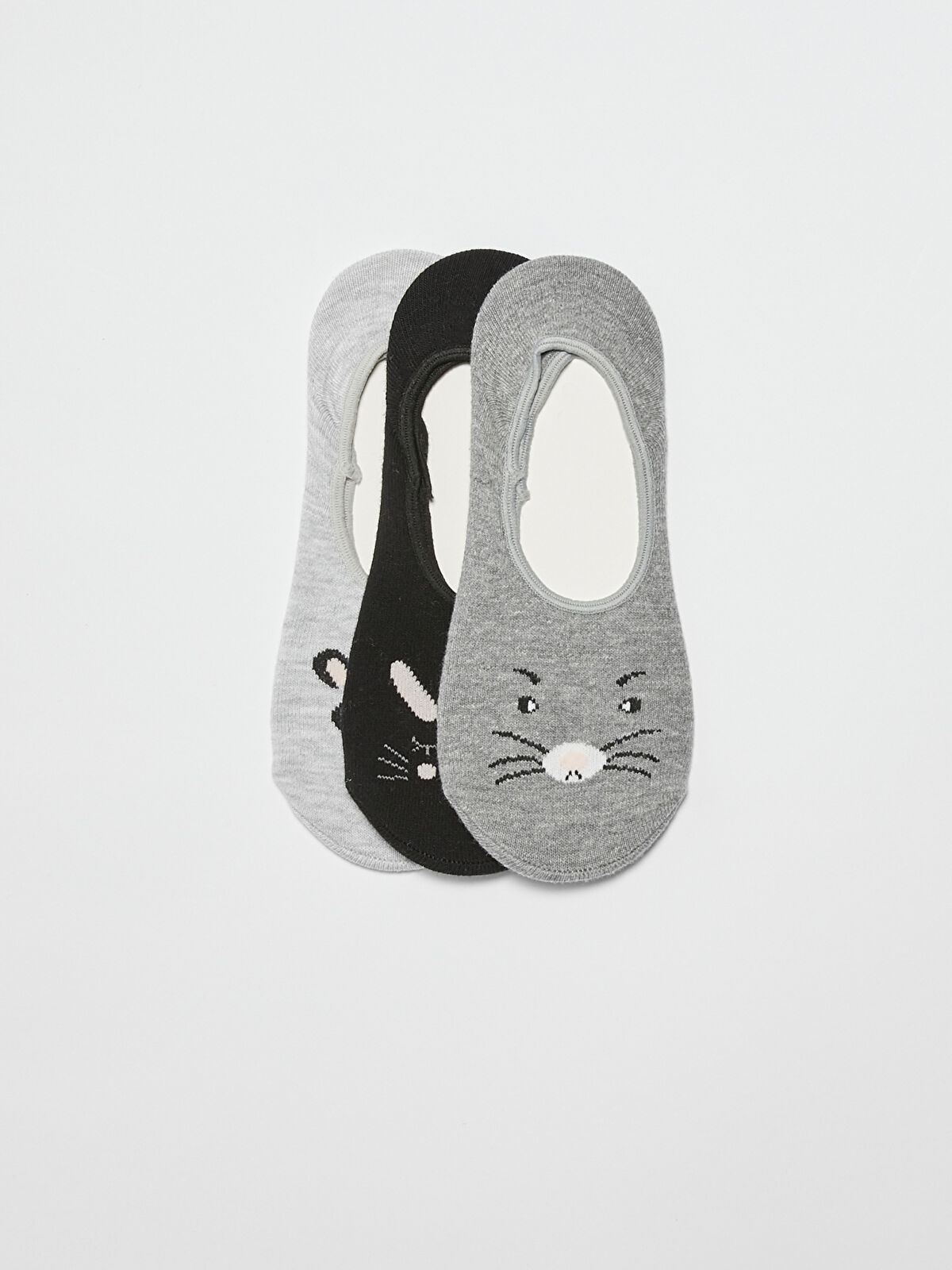 LCW DREAM Baskılı Kadın Babet Çorap 3'lü