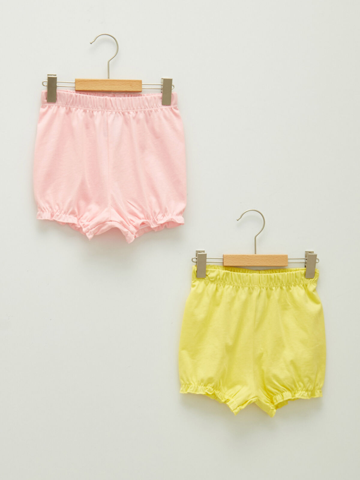 Beli Lastikli Basic Kız Bebek Pijama Alt 2'li