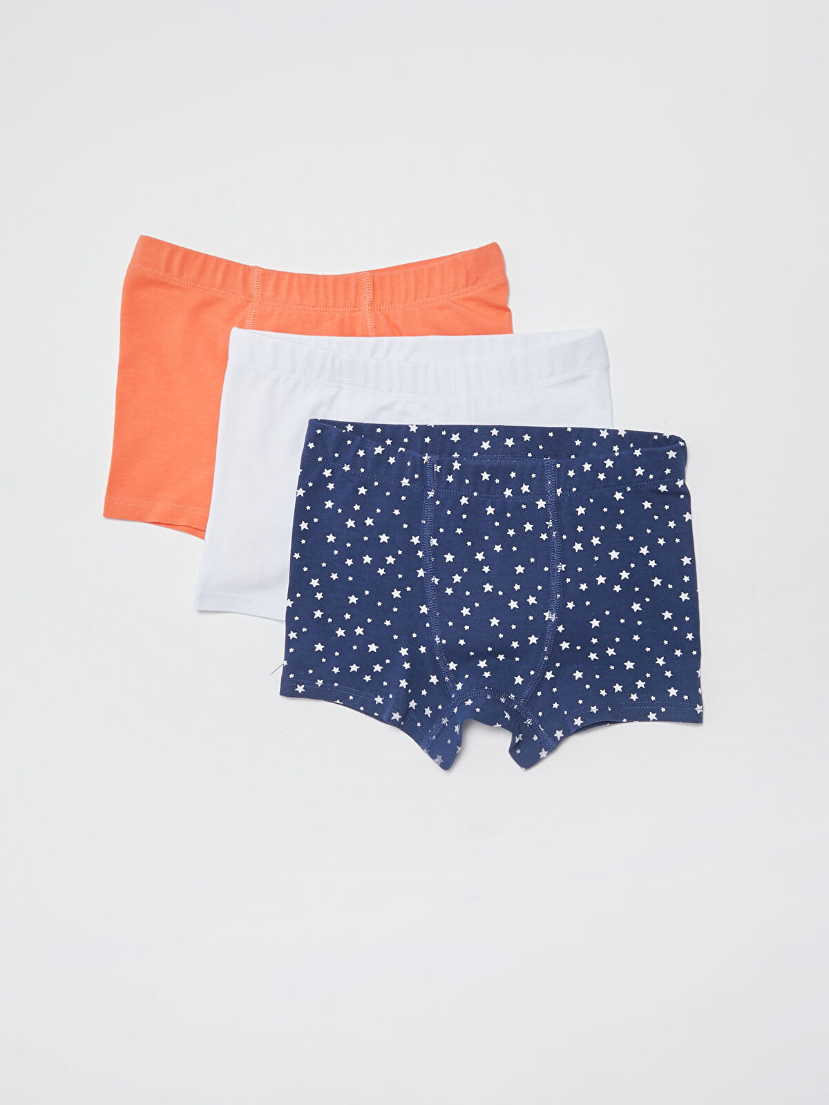 Pamuklu Erkek Bebek Boxer 3'lü