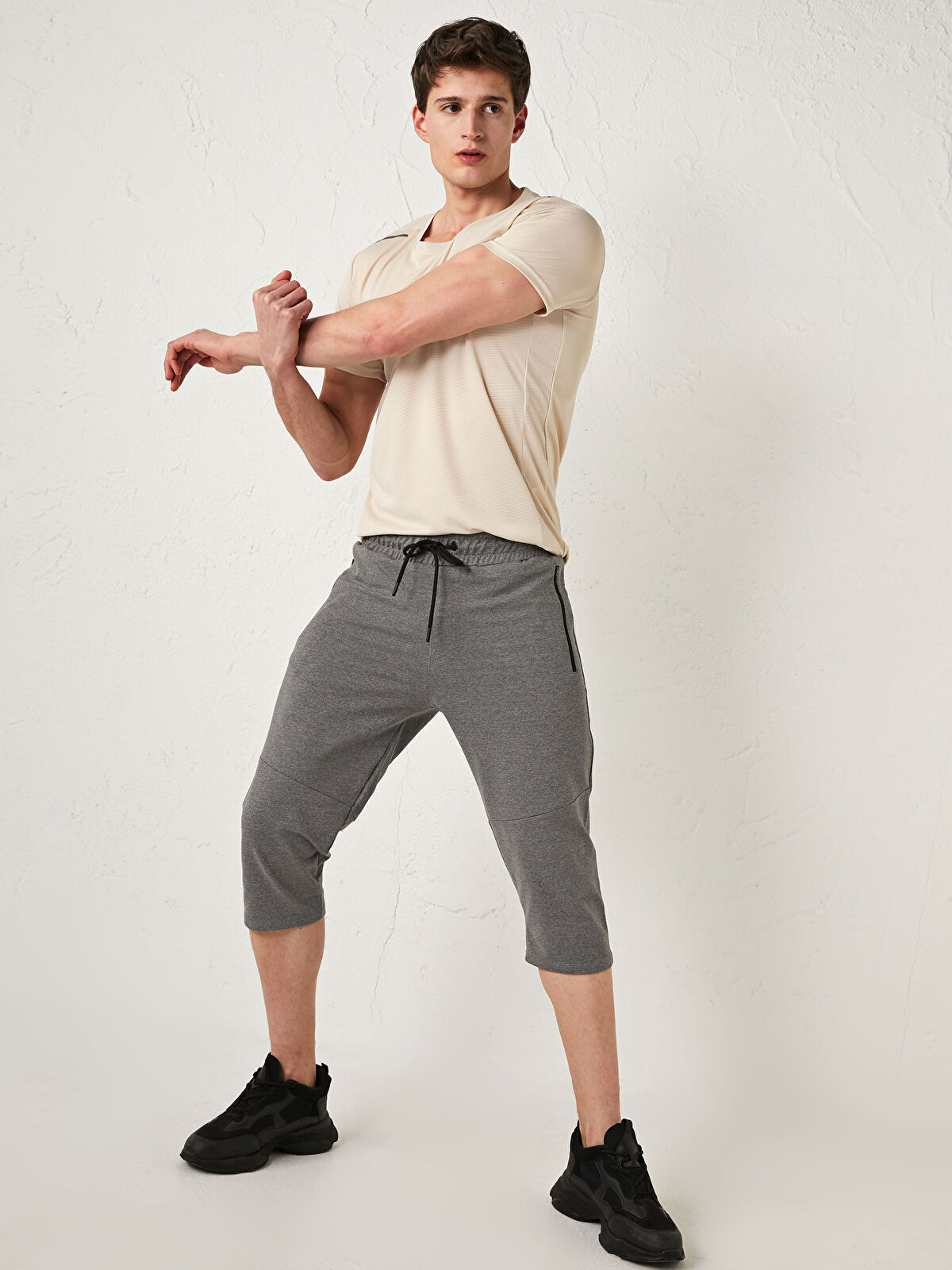 LCW SPORTS Standart Kalıp Aktif Spor Erkek Capri