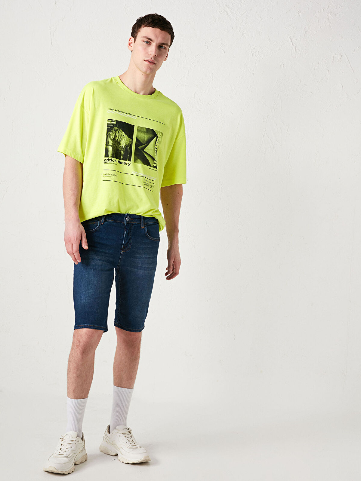 LCW CASUAL Skinny Fit Erkek Jean Şort