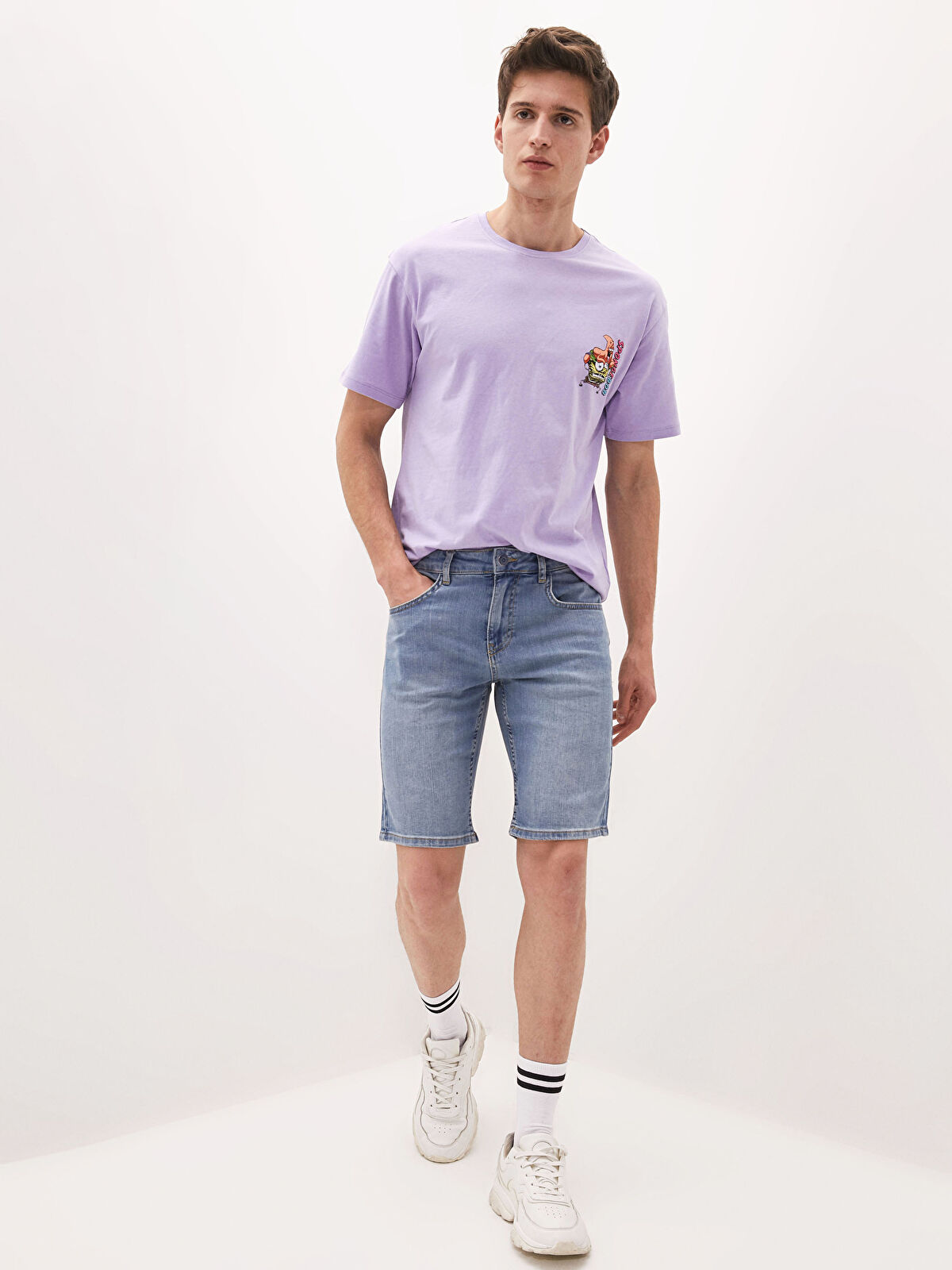 LCW CASUAL Skinny Fit Erkek Jean Şort