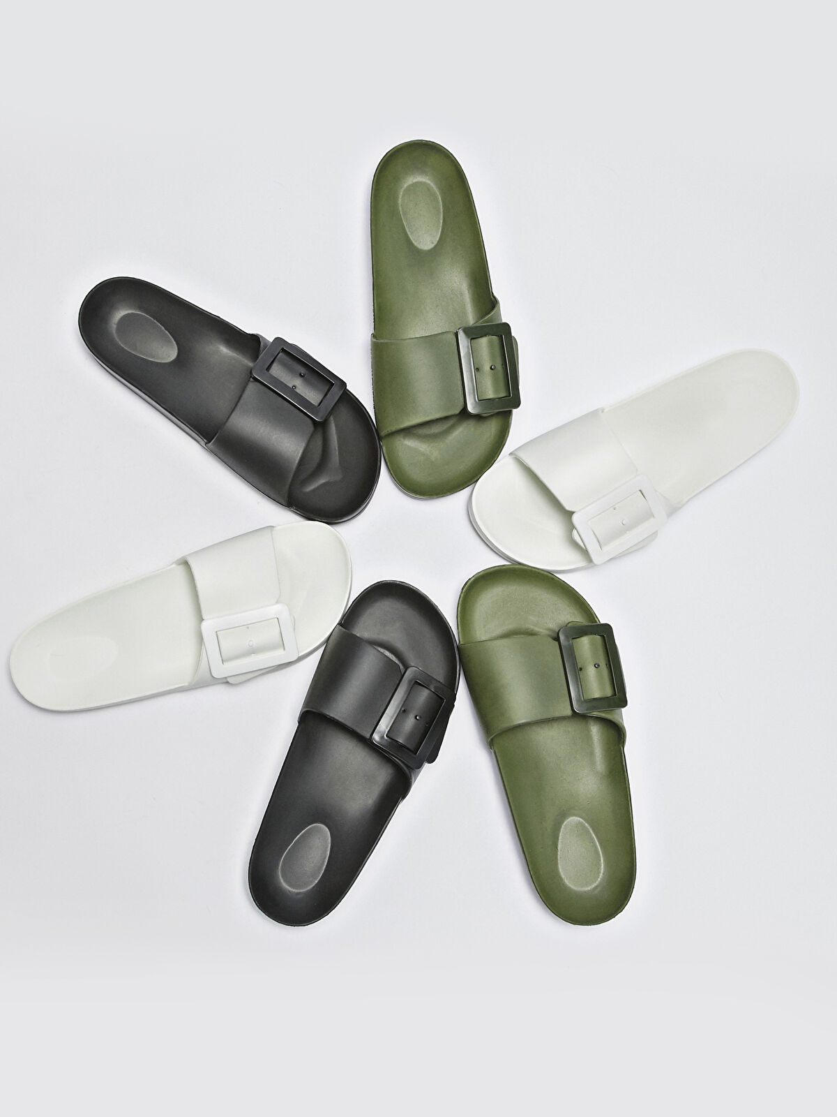 Kadın Tokalı Plaj Terliği