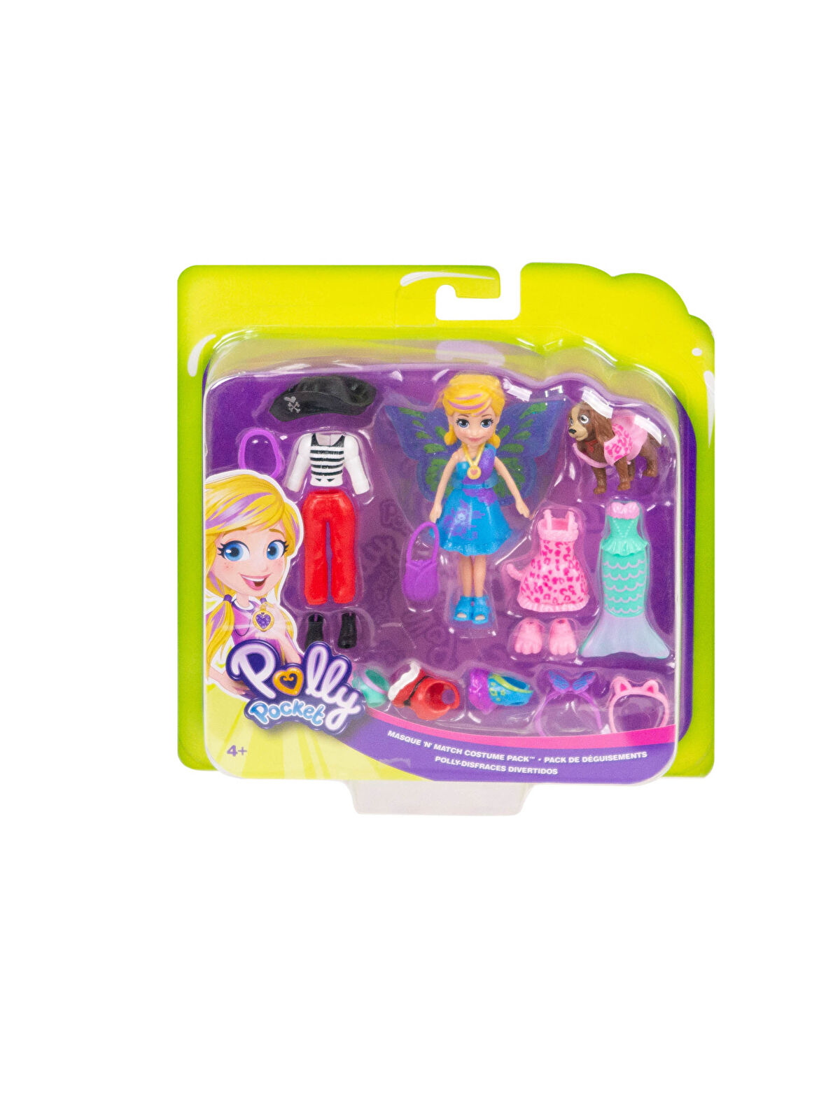 Polly Pocket ve Hayvan Dostu Kostüm Giyiyor Oyun Seti GDM15 Polly Pocket ve Hayvan Dostu Kostüm Giyiyor Oyun Seti GDM15