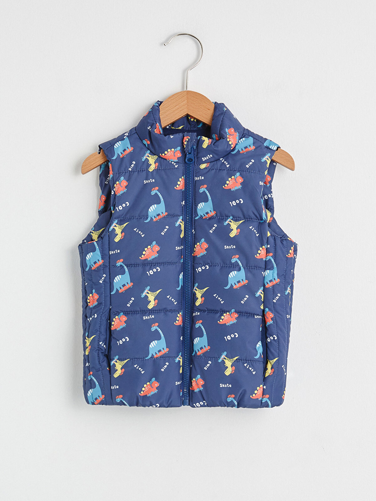 Erkek Bebek Desenli Yelek