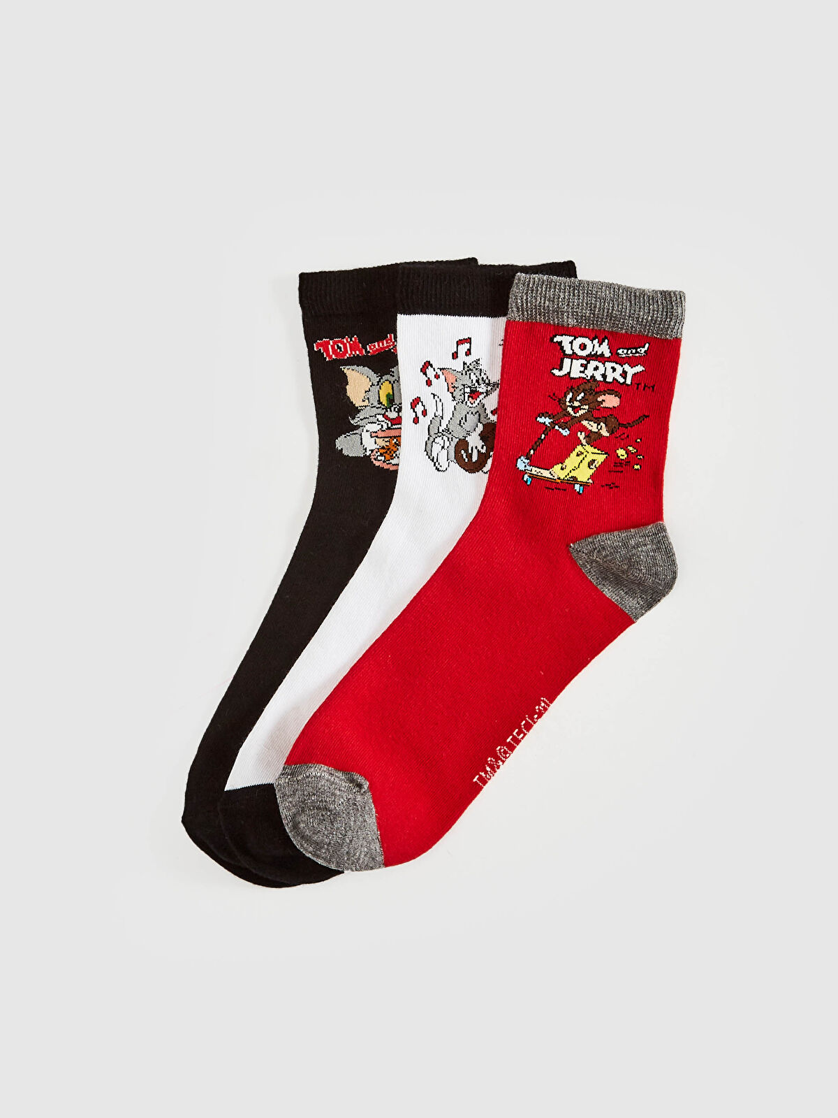 Tom ve Jerry Soket Çorap 3'lü