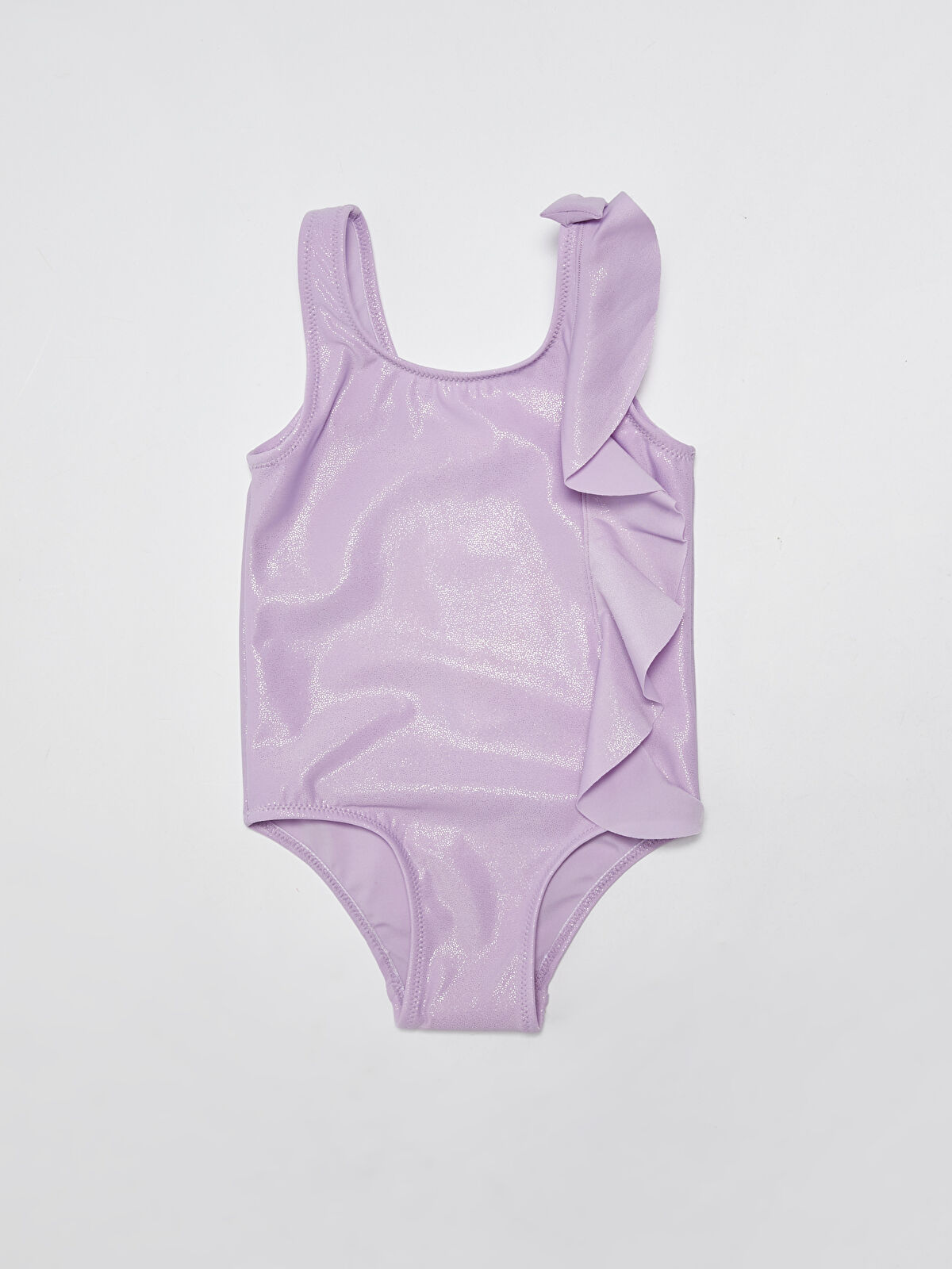 Esnek Kumaştan Kız Bebek Mayo