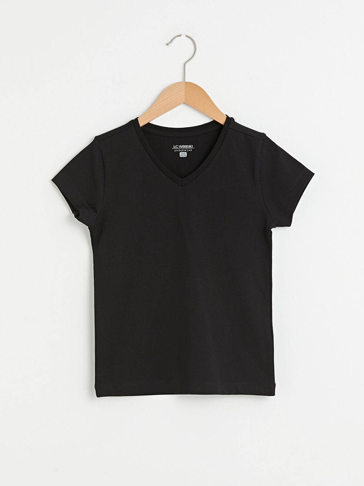 V Yaka Basic Kısa Kollu Erkek Çocuk Fanila