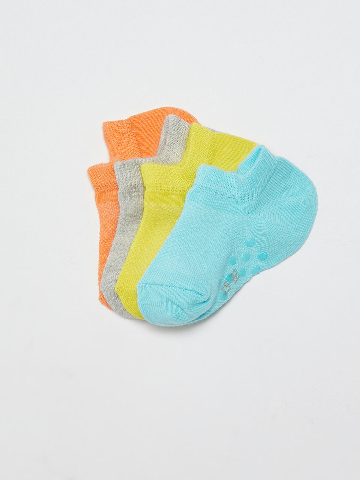 Basic Erkek Bebek Sneaker Çorap 4'lü