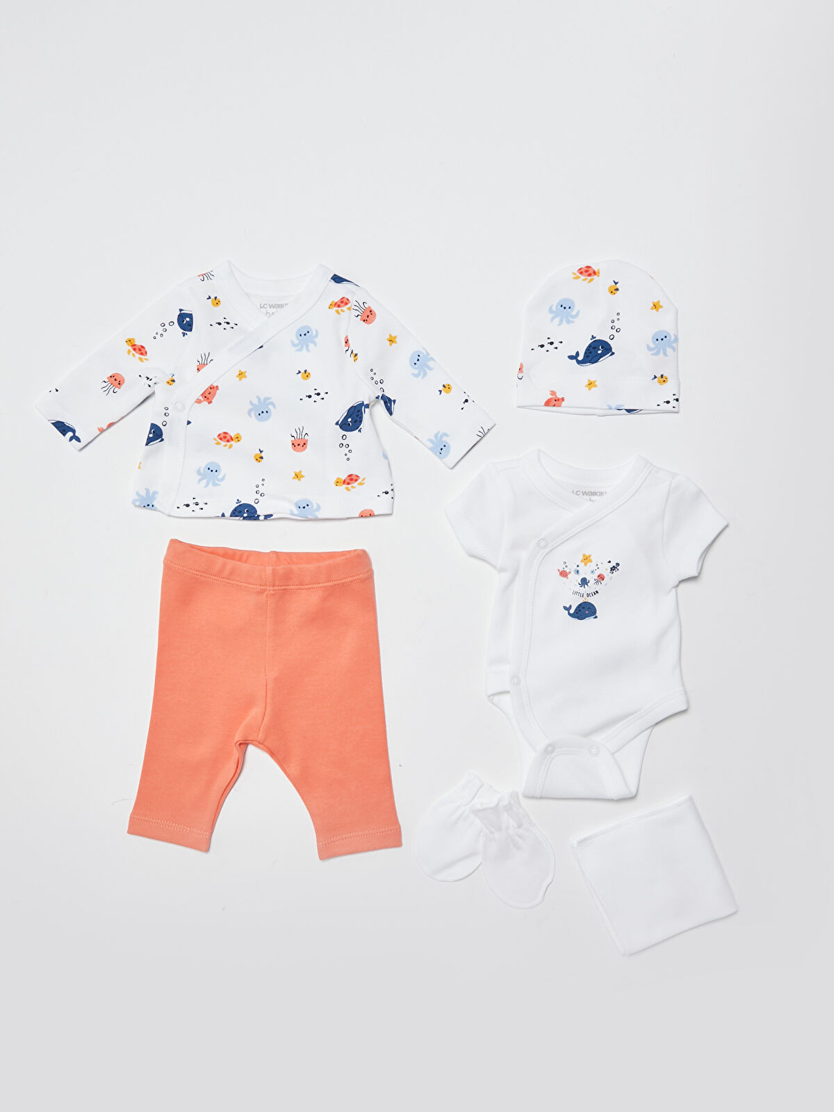 Zarf Yaka Uzun Kollu Baskılı Erkek Bebek Hastane Çıkış Seti Zarf Yaka Uzun Kollu Baskılı Erkek Bebek Hastane Çıkış Seti