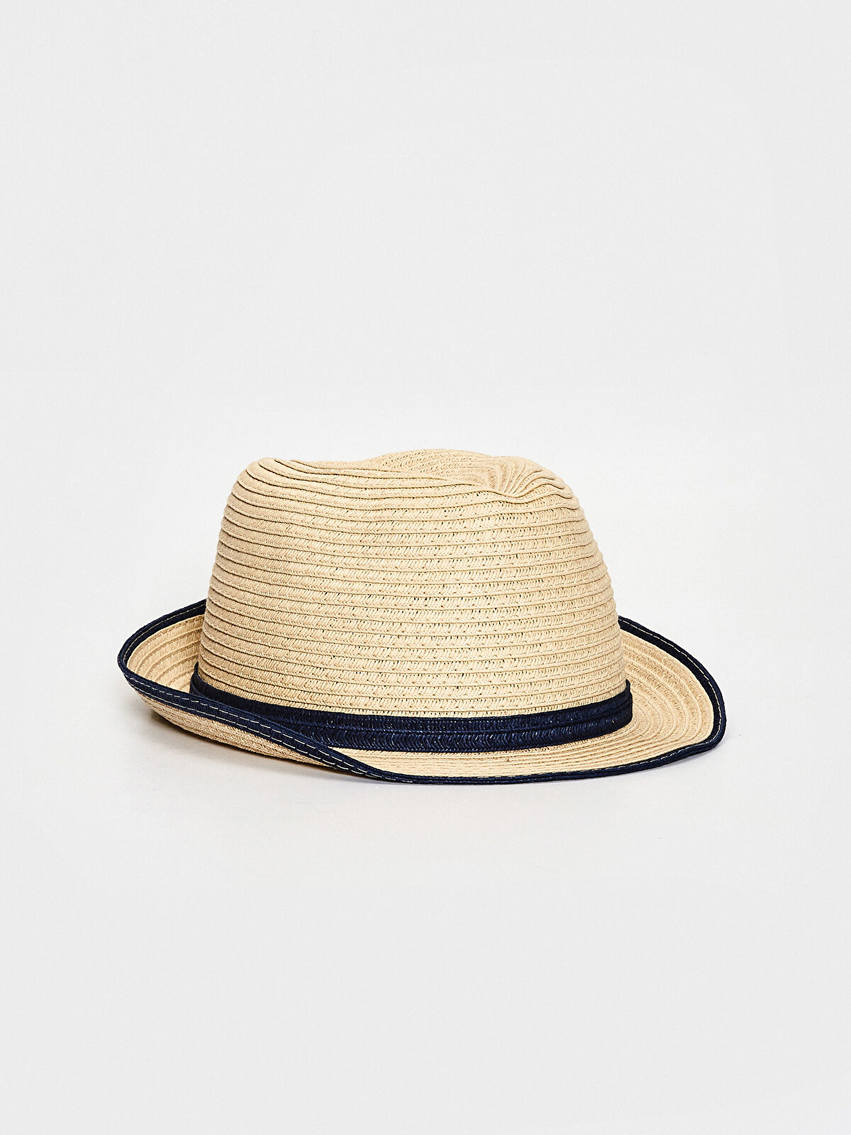 Erkek Bebek Hasır Fötr Şapka Erkek Bebek Hasır Fötr Şapka