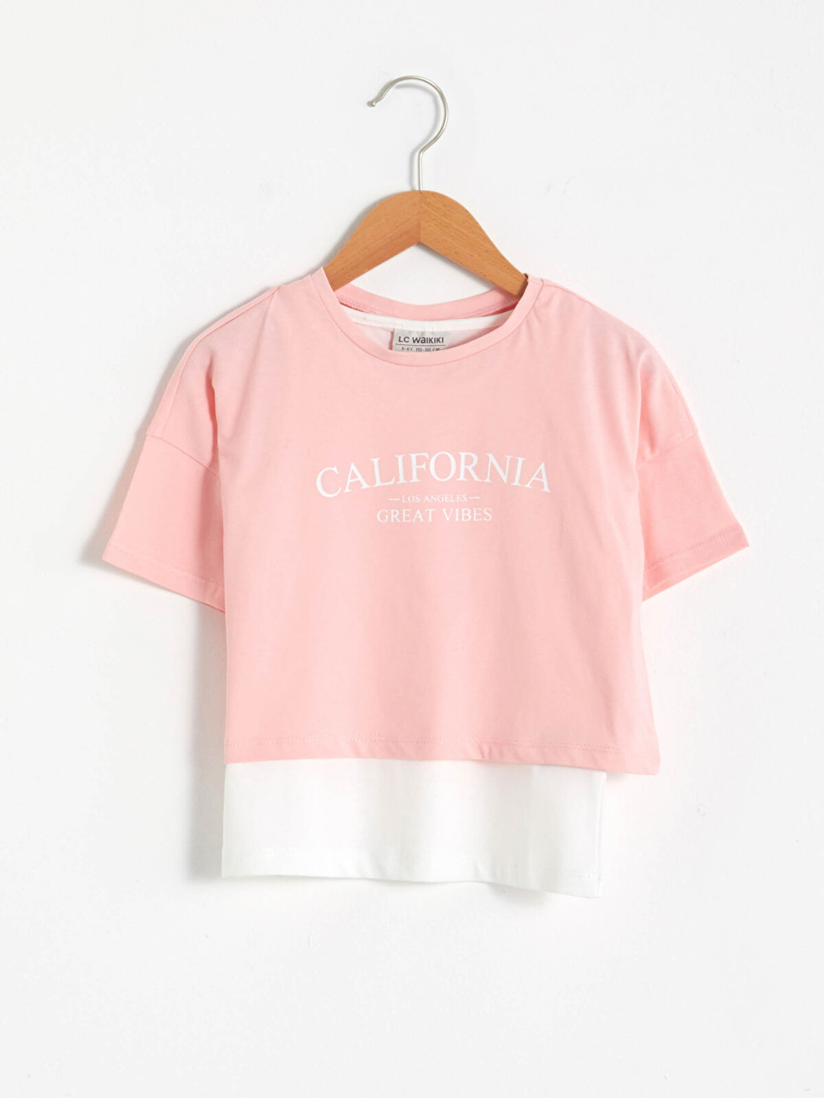 Kız Çocuk Pamuklu Tişört ve Atlet