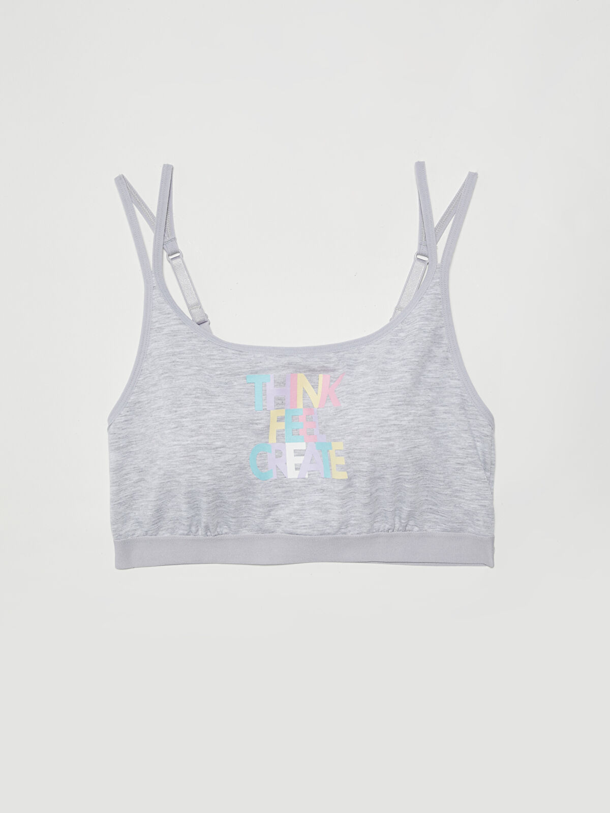 LCW DREAM Balensiz Baskılı Ayarlanabilir Askılı Kadın Büstiyer