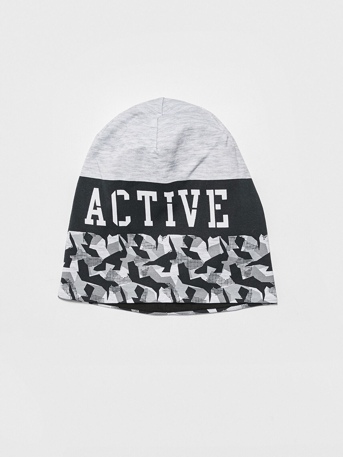 Baskılı Erkek Çocuk Triko Bere