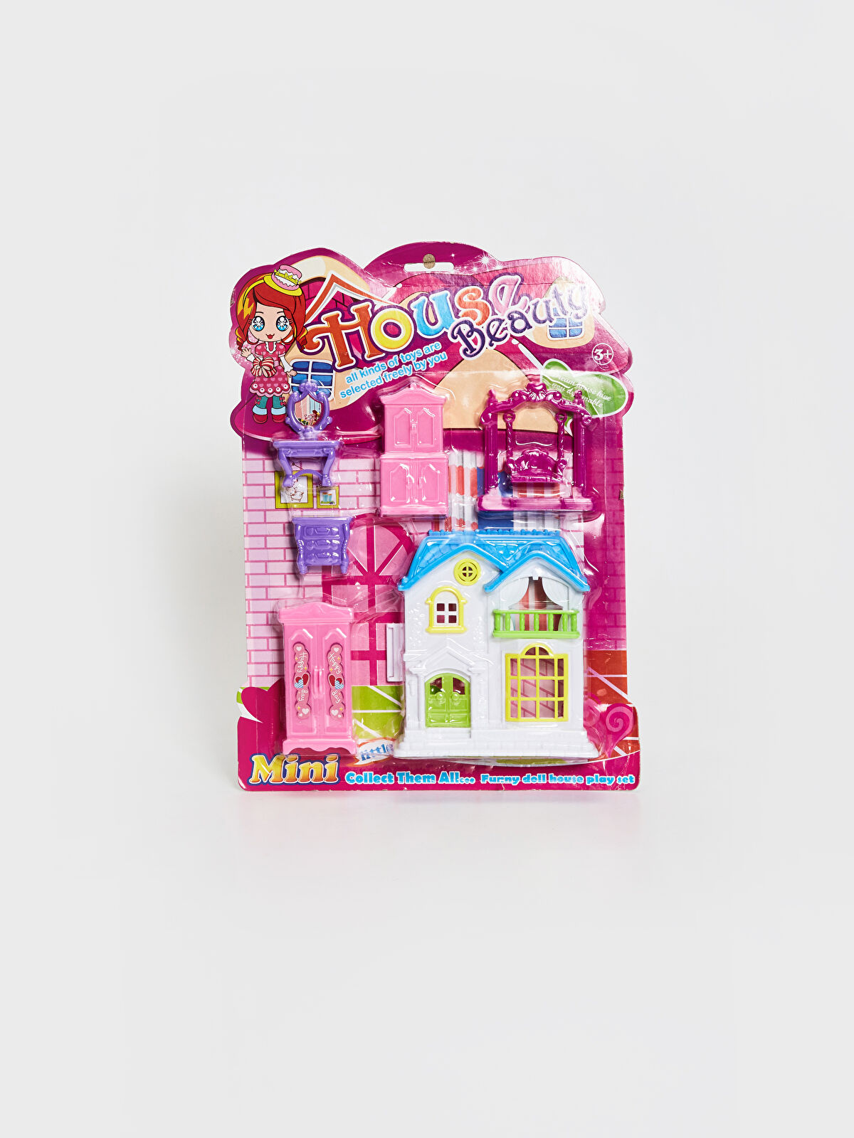 Kız Çocuk Oyuncak Ev Seti