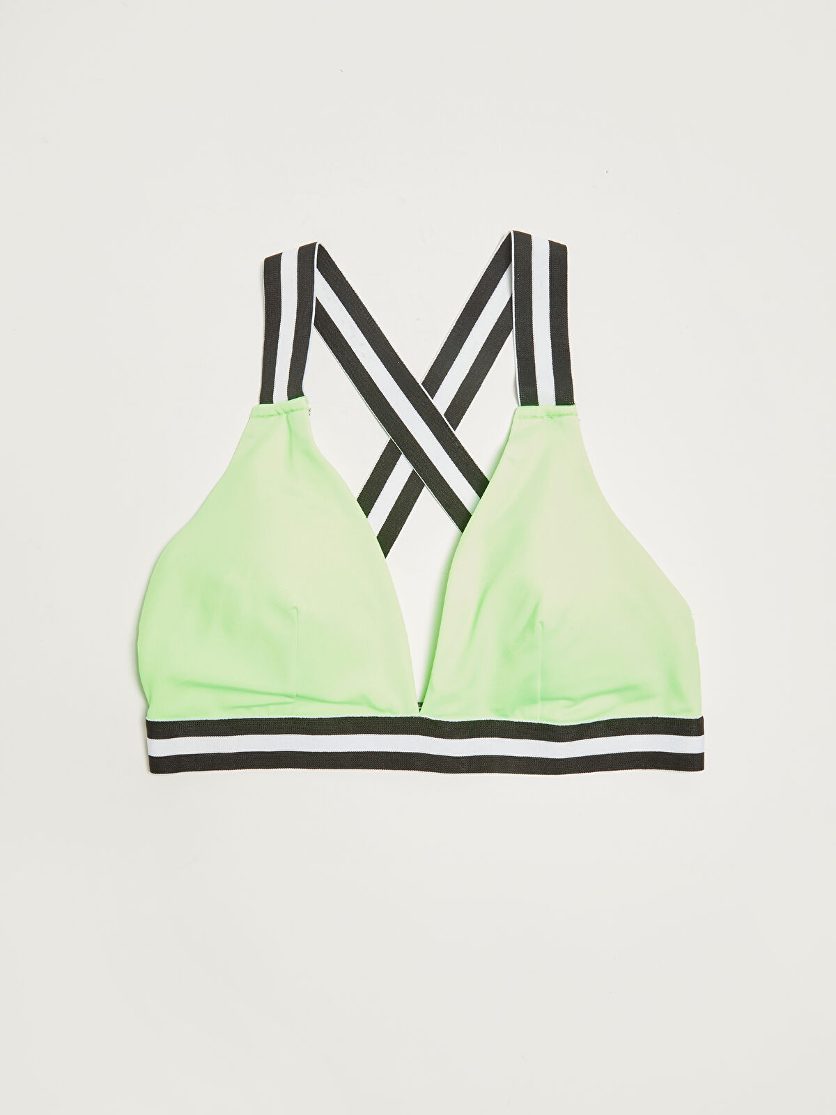 LCW DREAM Çapraz Askılı Düz Kadın Bikini Üst