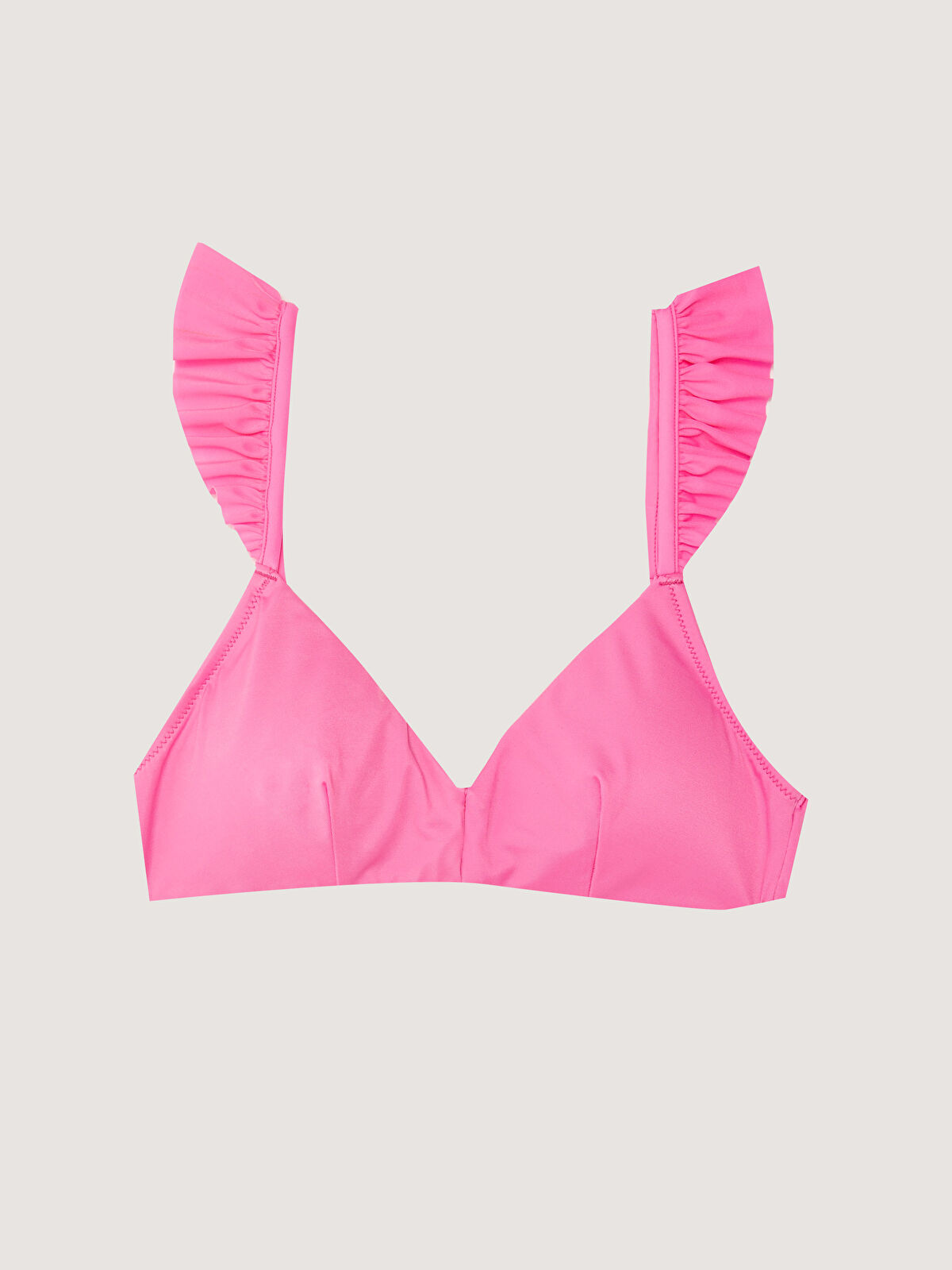 LCW DREAM Puantiyeli Fırfır Detaylı Kadın Bikini Üst