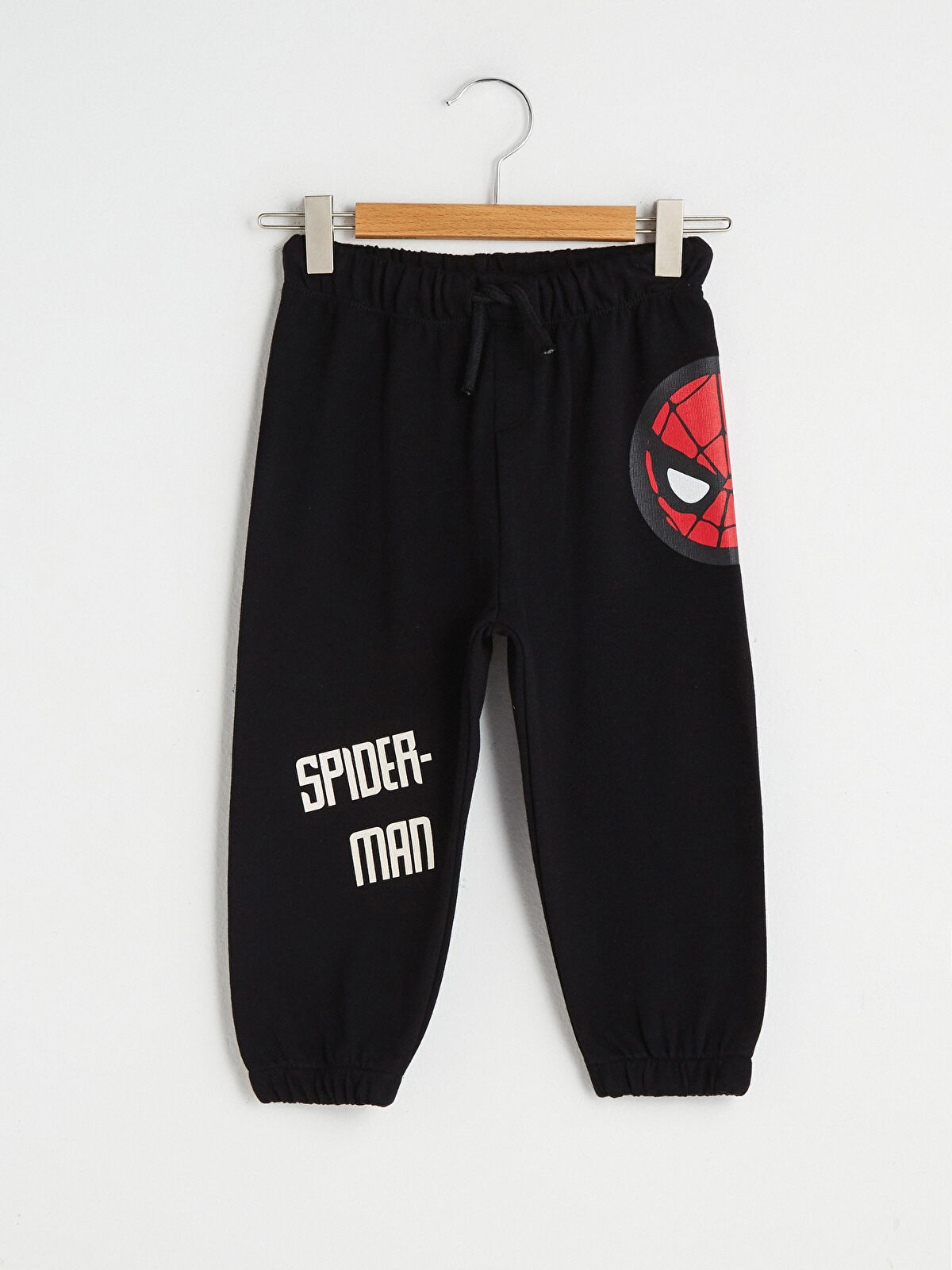 Beli Lastikli Spiderman Baskılı Erkek Bebek Jogger Eşofman Altı