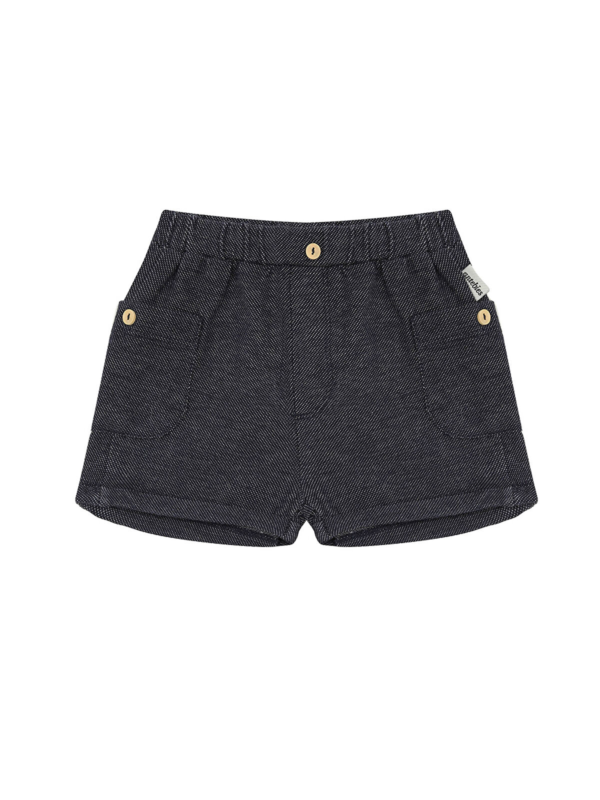 Antebies Organik Pamuklu Basic Kız Bebek Şort