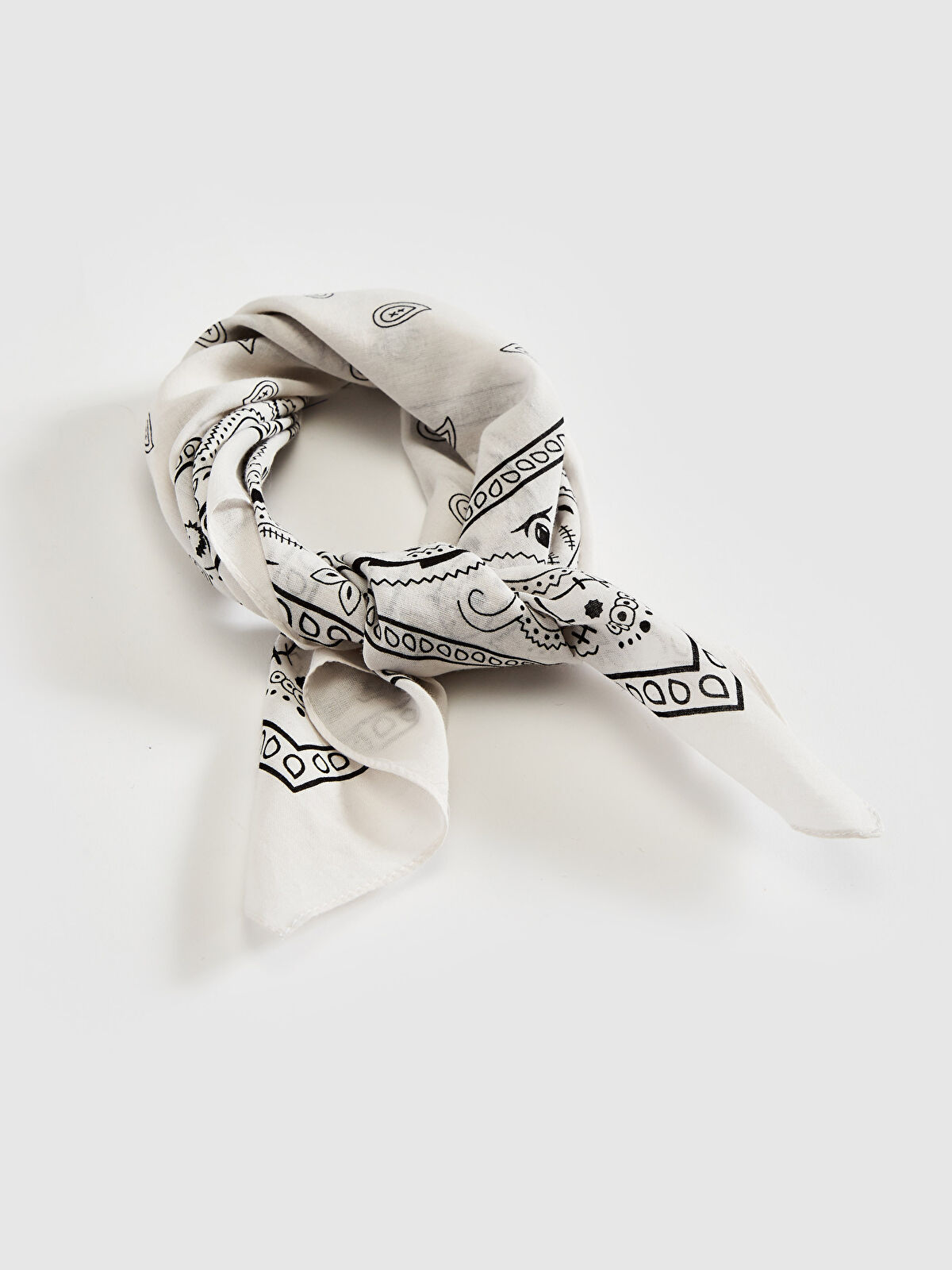 Desenli Erkek Bandana