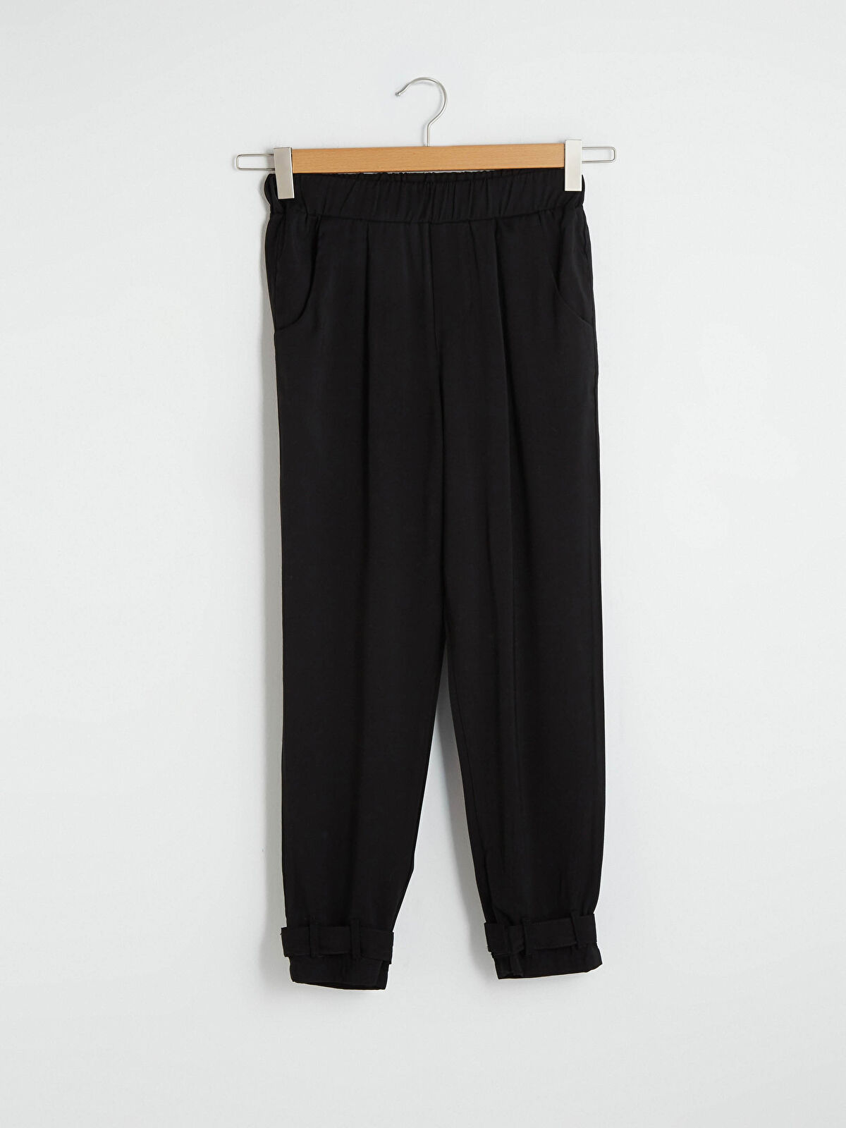 Beli Lastikli Kadın Pantolon Anne Kız Kombini