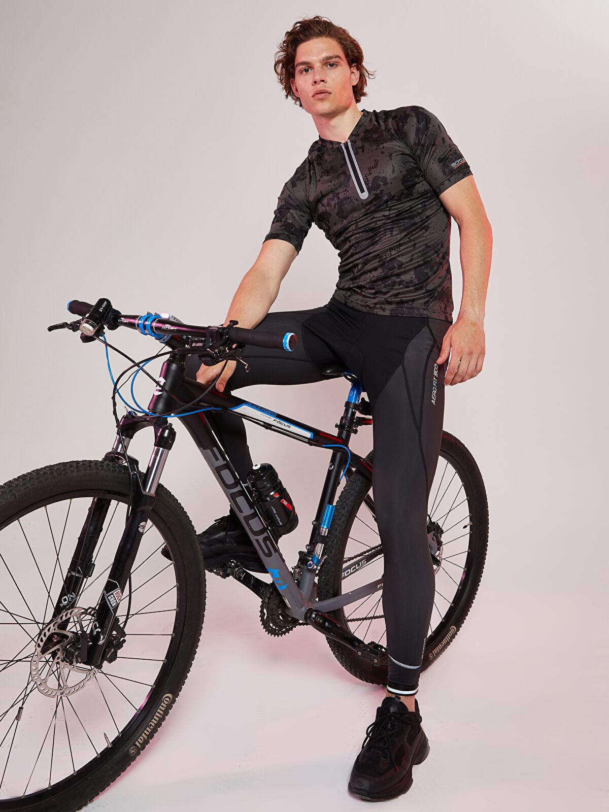 Outdoor Ekstra Slim Fit Esnek Kumaş Erkek Tayt Outdoor Ekstra Slim Fit Esnek Kumaş Erkek Tayt