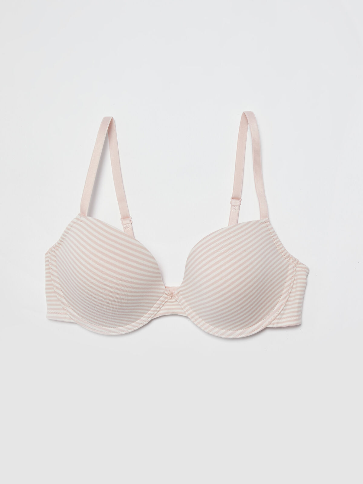 LCW DREAM Balenli Düz Dolgusuz Tişört Sütyen