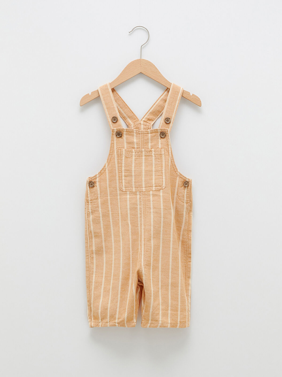 Çizgili Erkek Bebek Salopet