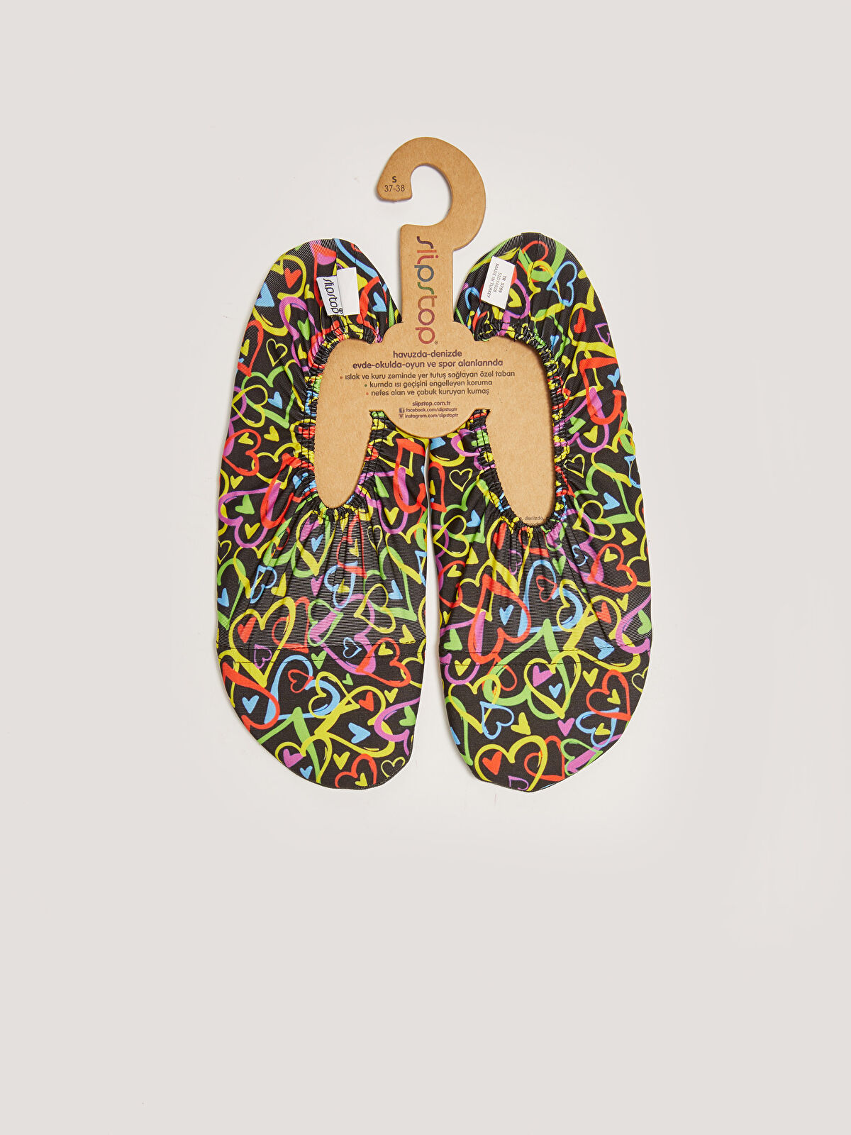 Slip Stop Baskılı Kadın Deniz Ayakkabısı