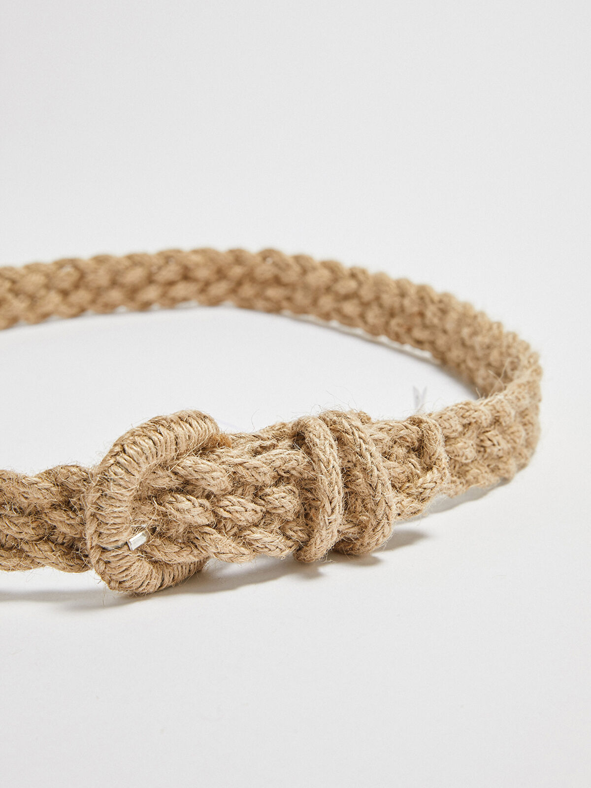 Örgü Desenli Kadın Hasır Kemer Örgü Desenli Kadın Hasır Kemer