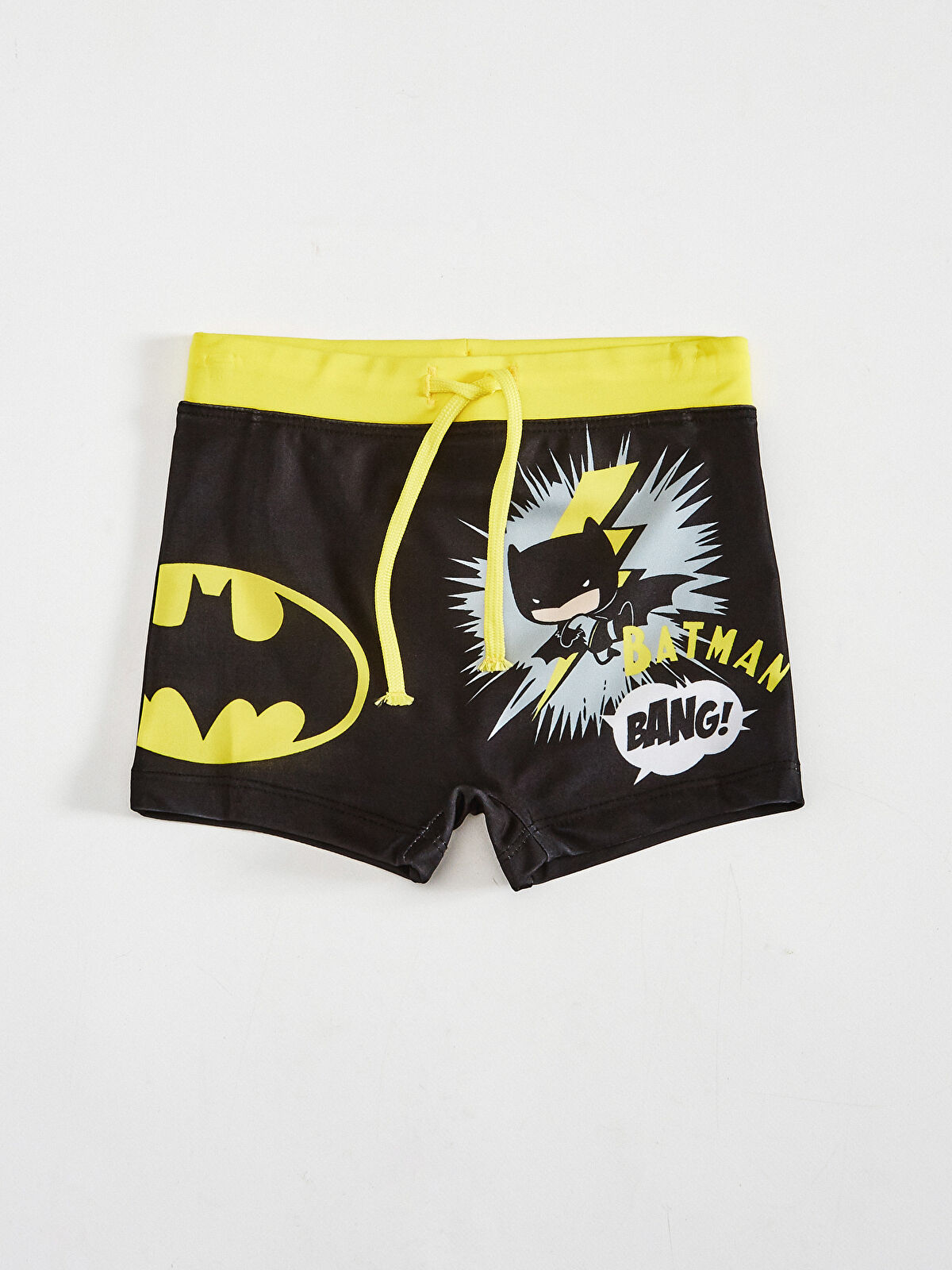 Erkek Bebek Batman Baskılı Yüzme Şort