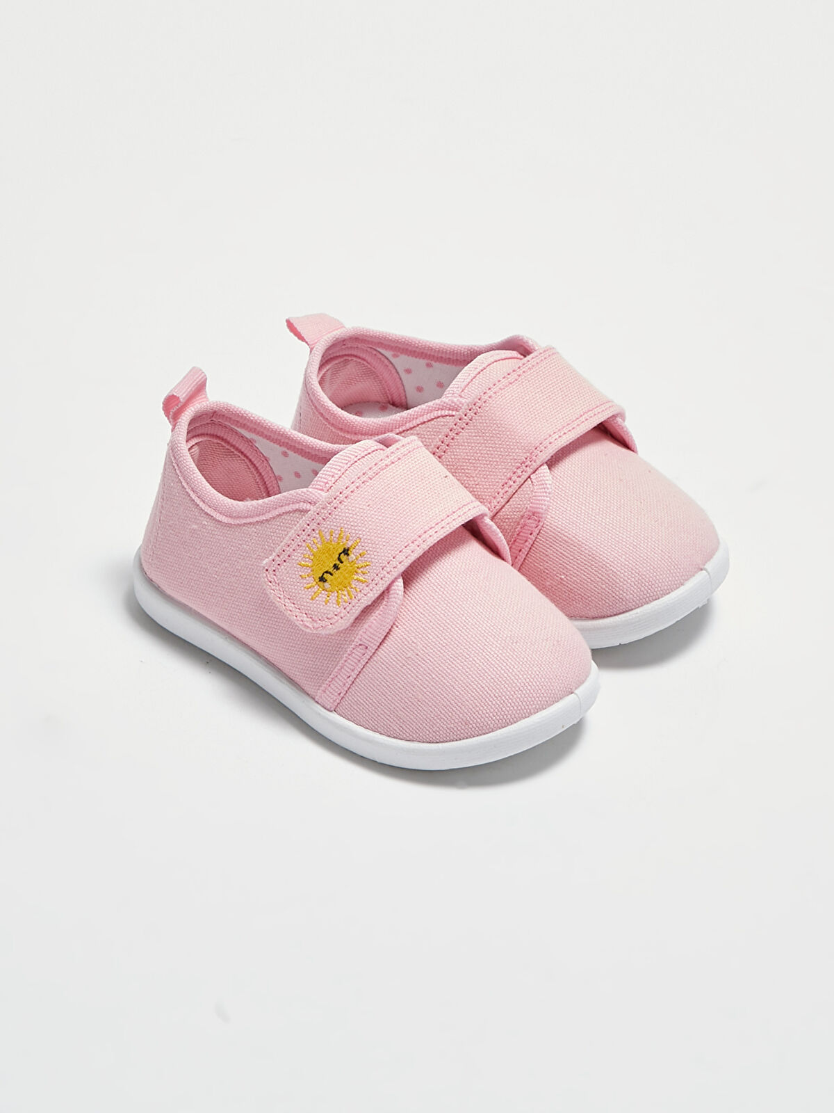 Nakışlı Kız Bebek Yürüme Öncesi Ayakkabı