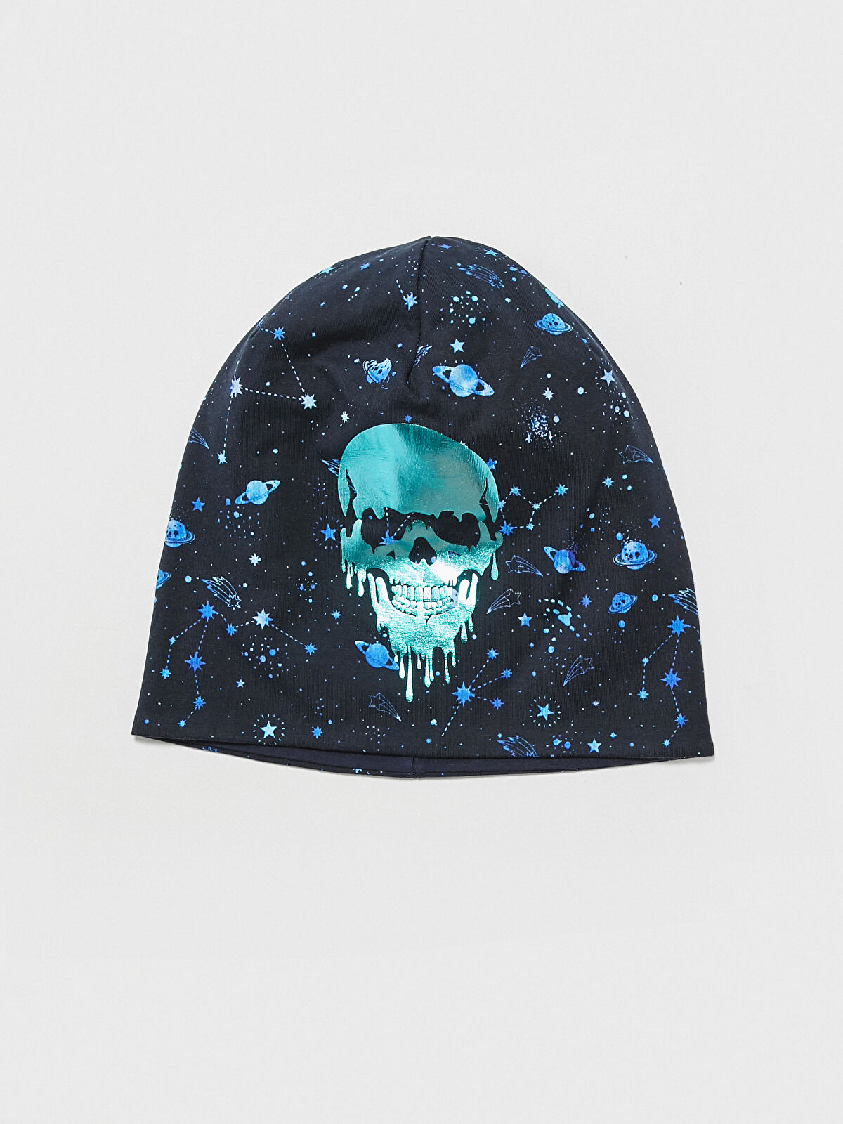 Baskılı Erkek Çocuk Triko Bere