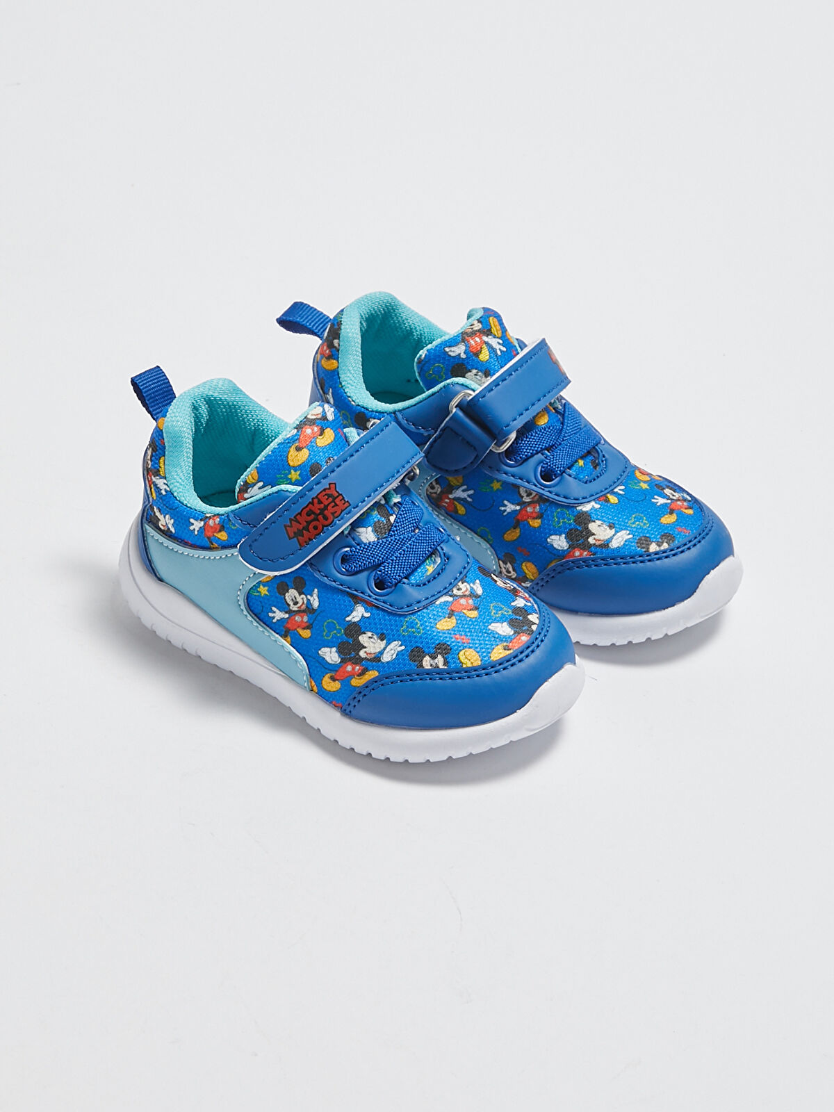 Mickey Mouse Lisanslı Polyester Astarlı Erkek Bebek Aktif Spor Ayakkabı Mickey Mouse Lisanslı Polyester Astarlı Erkek Bebek Aktif Spor Ayakkabı