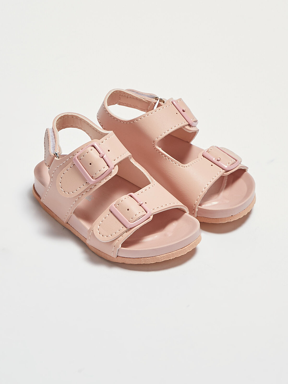 Kız Bebek Cırt Cırtlı Günlük Sandalet