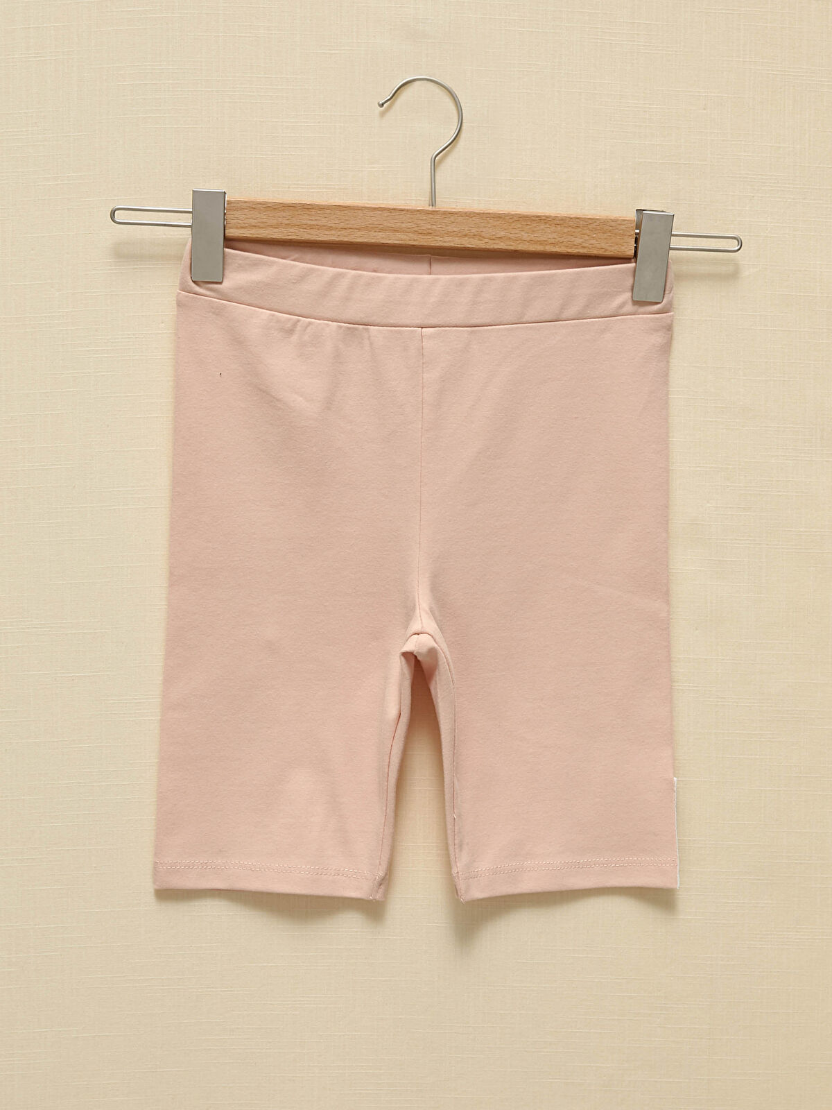 LCW GREEN Beli Lastikli Basic Organik Pamuklu Kız Çocuk Tayt