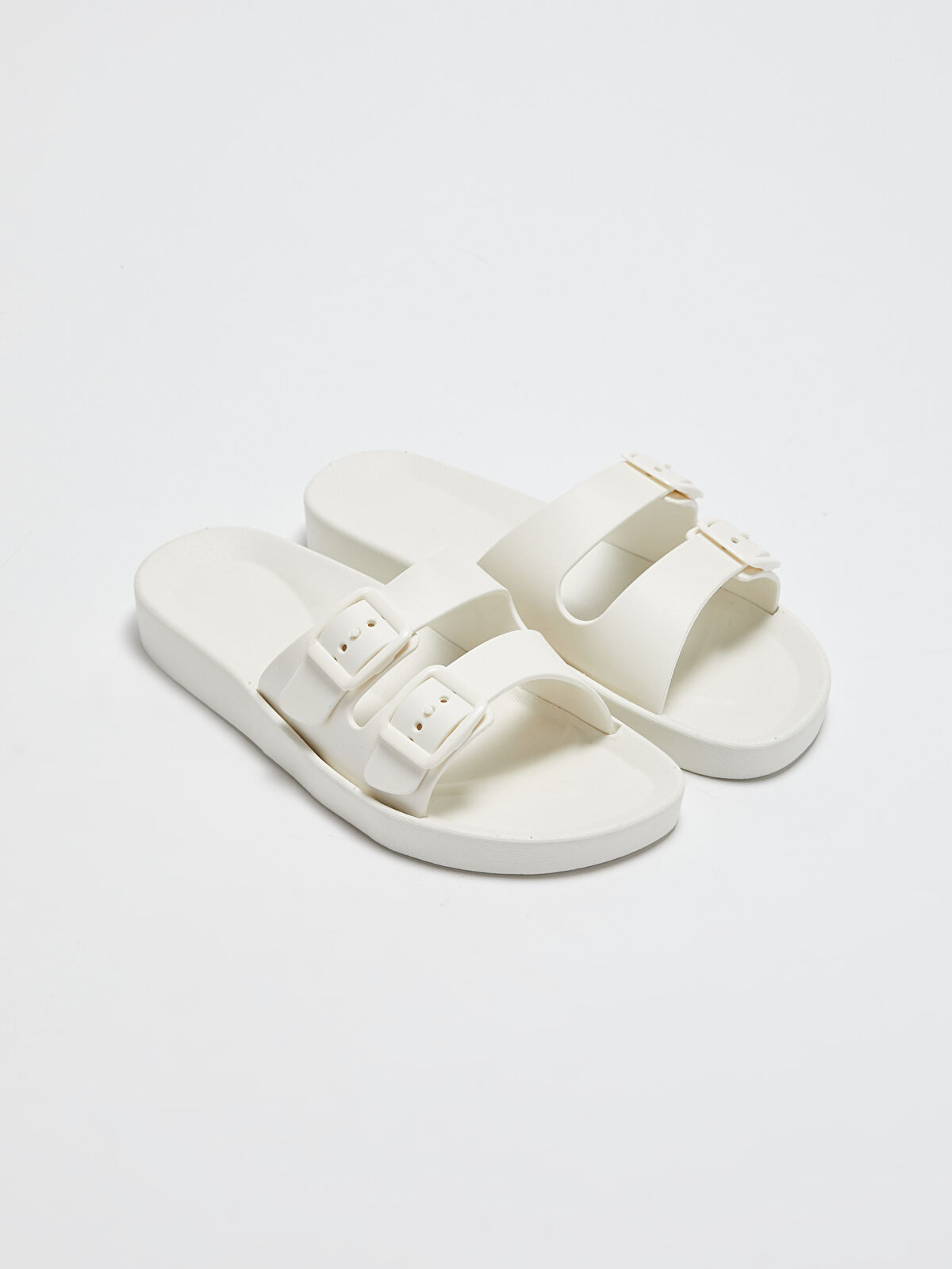 Çift Bantlı Kadın Plaj Terliği