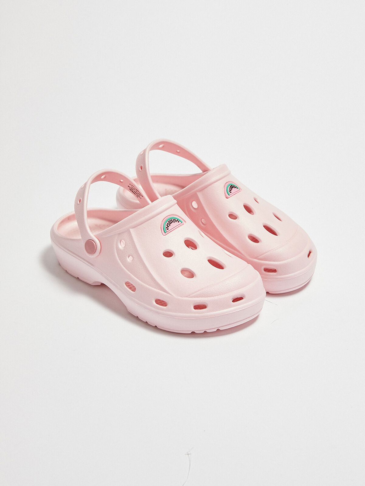 Delikli Görünümlü Kız Çocuk Sandalet