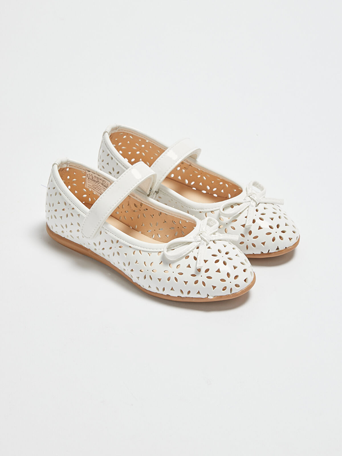 Kız Çocuk Fiyonk Detaylı Babet Ayakkabı