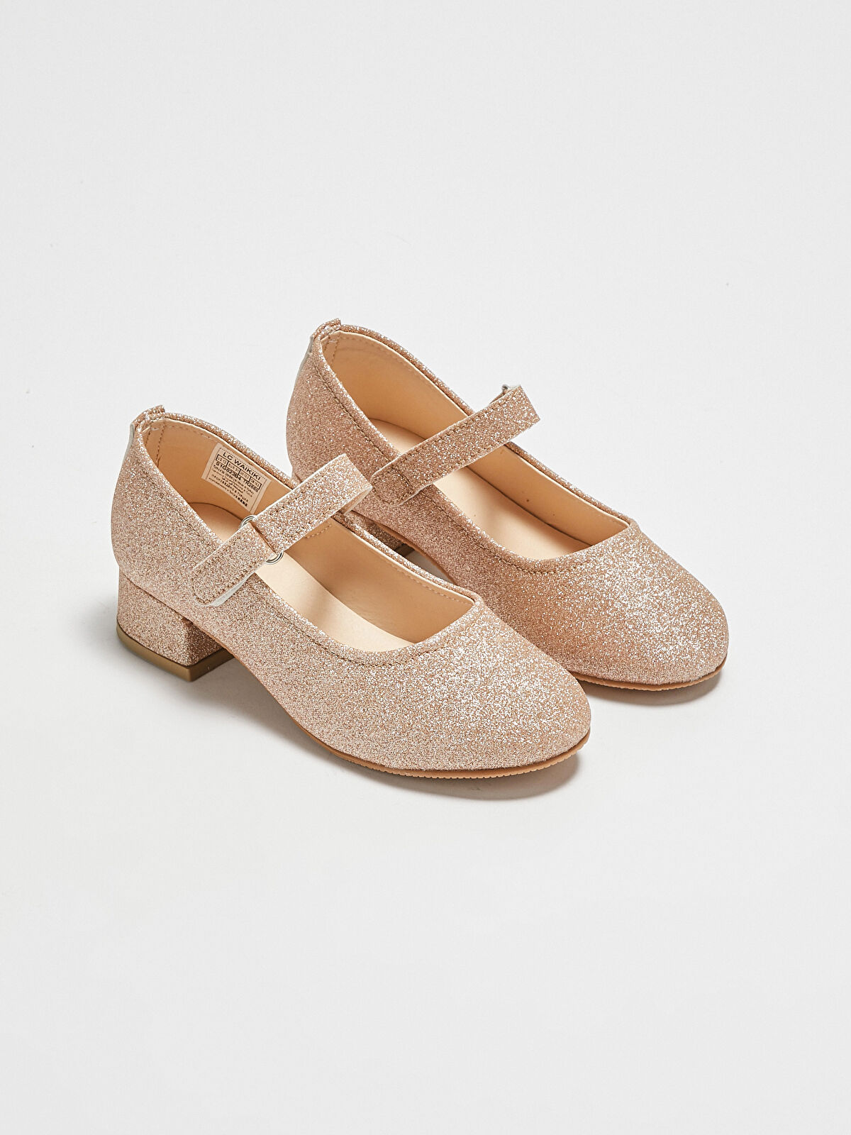 Cırt Cırtlı Topuklu Kız Çocuk Babet