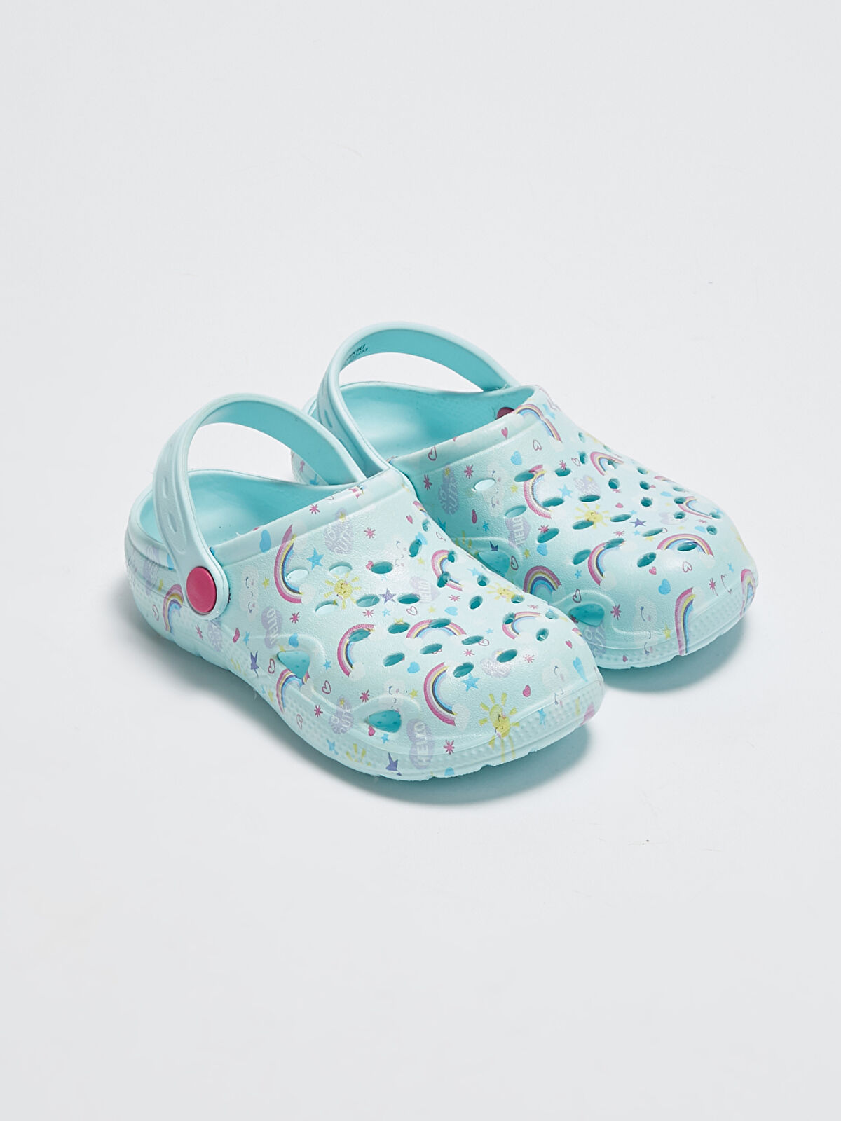 Baskılı Kız Çocuk Plaj Sandaleti