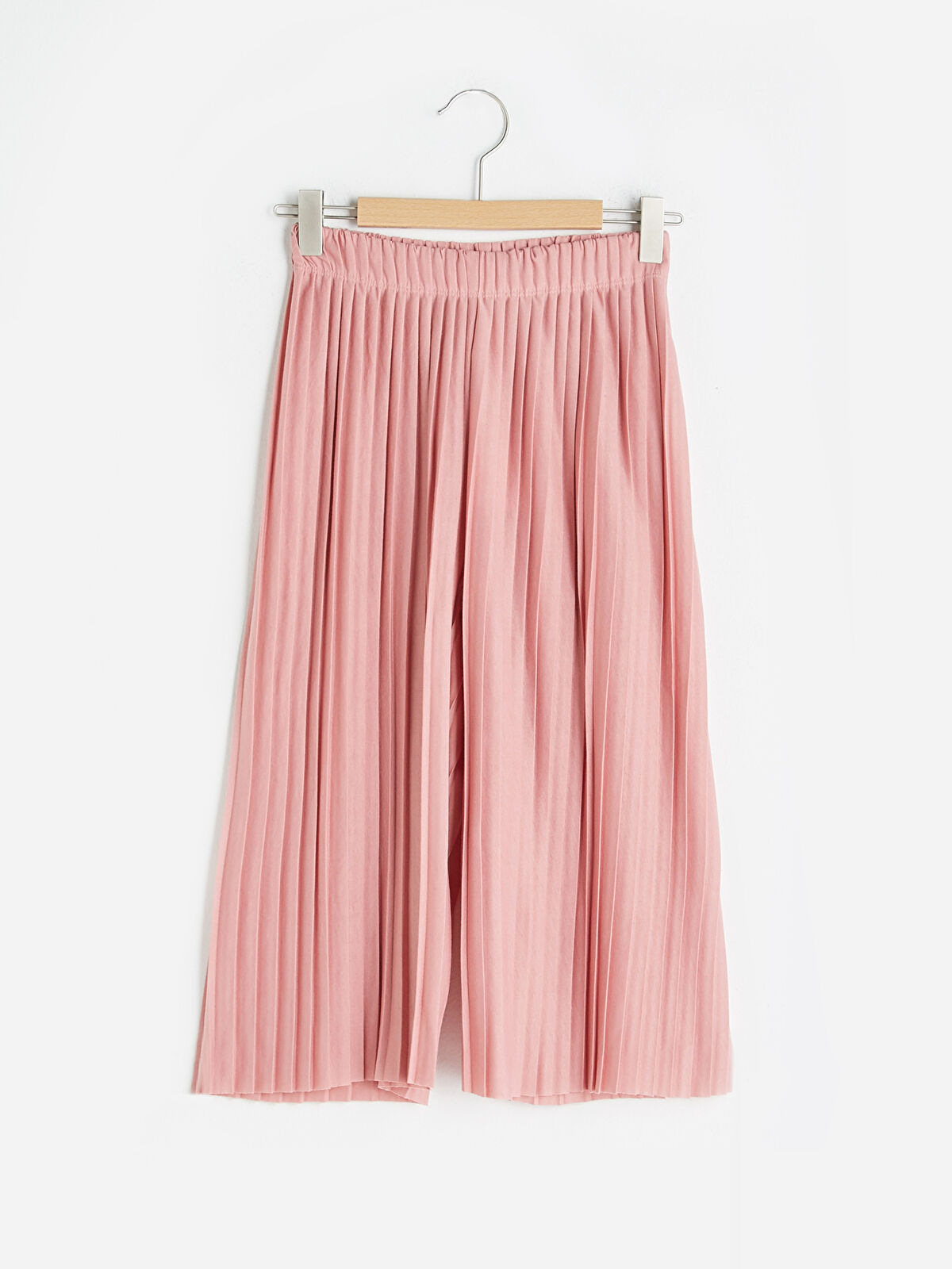 Beli Lastikli Basic Kız Çocuk Pileli Eşofman Altı