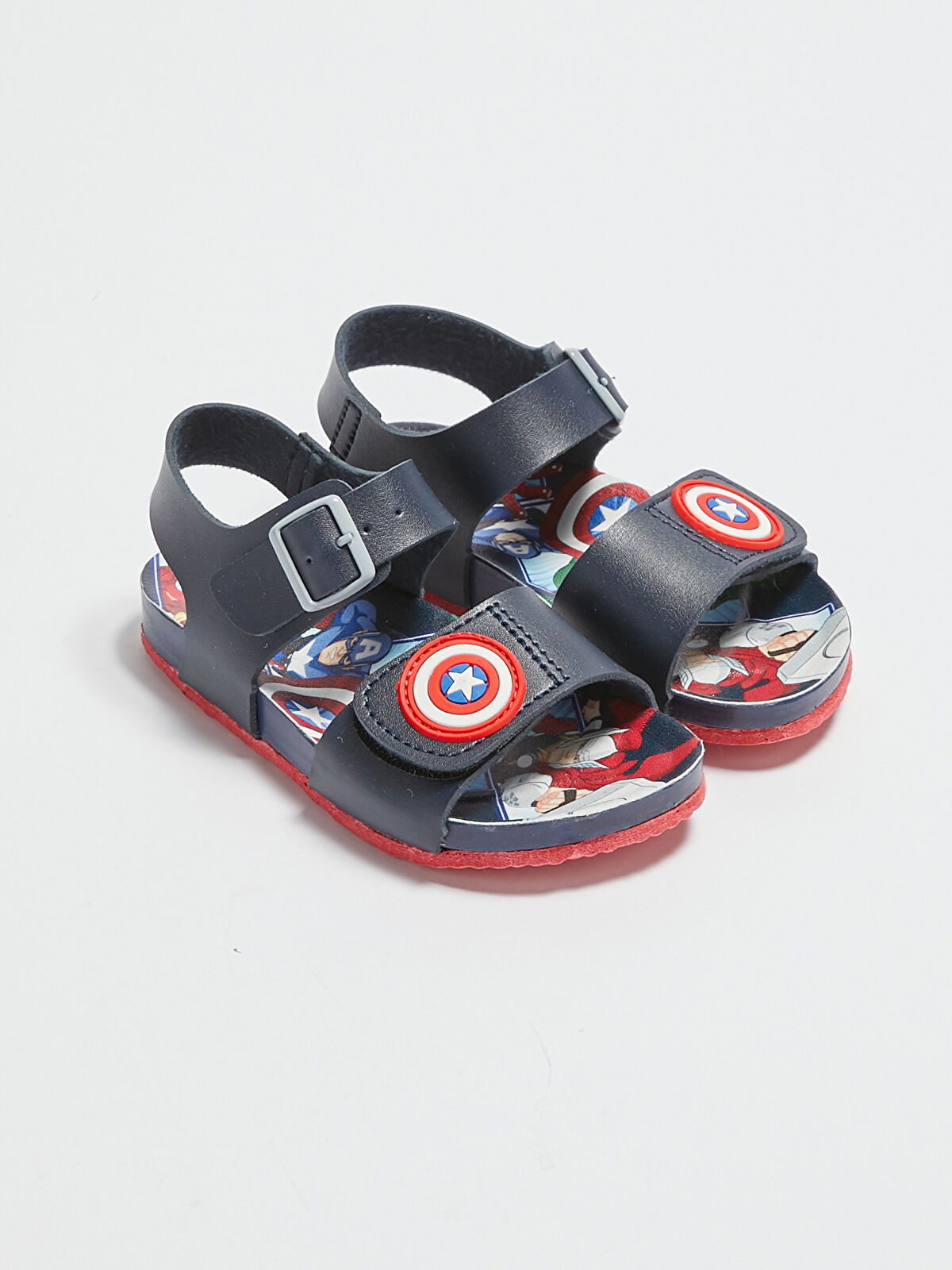 Kaptan Amerika Lisanslı Erkek Çocuk Sandalet