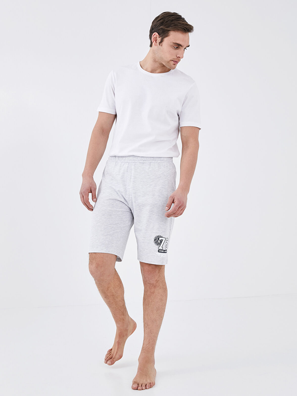 Standart Kalıp Roller Erkek Pijama Alt Şort